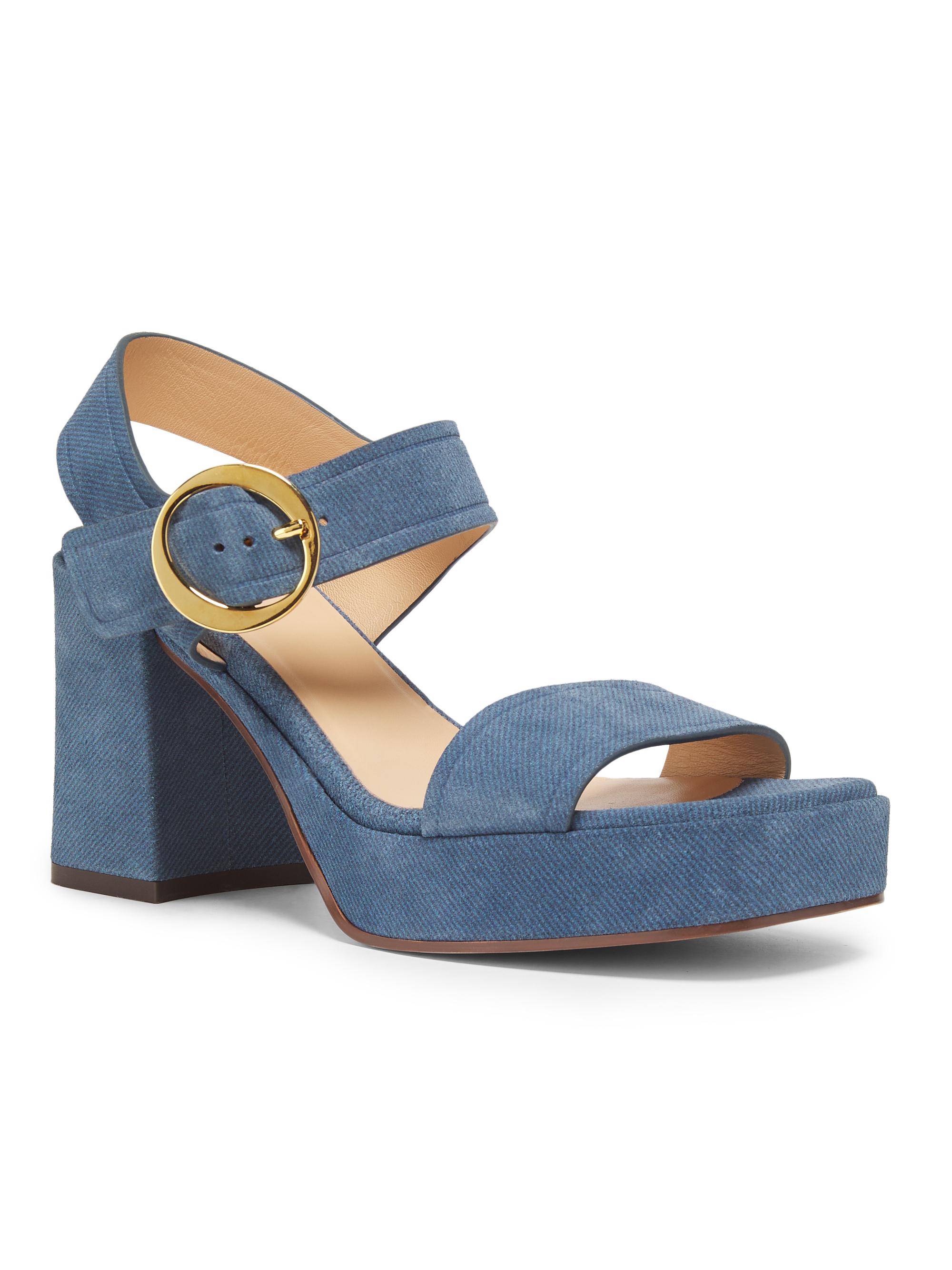 Odissì Brianne 90MM Denim Platform Sandals | Saks Fifth Avenue