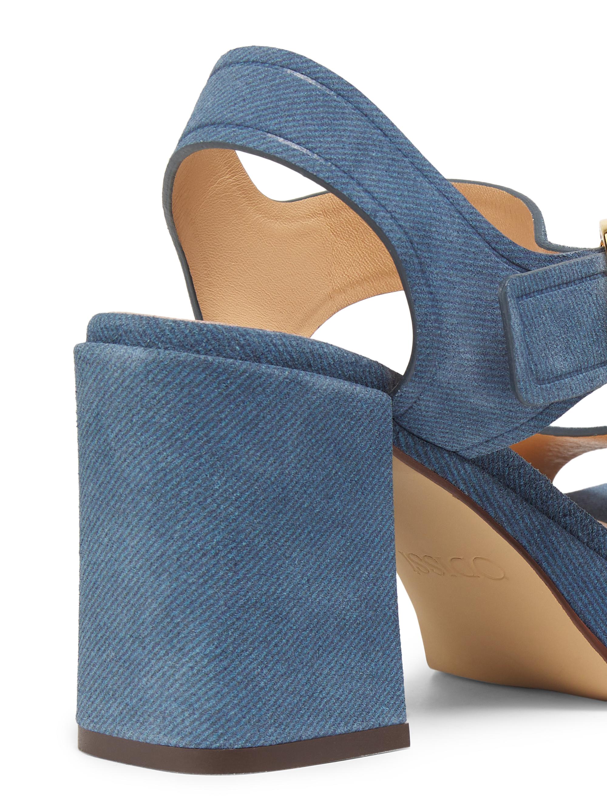 Odissì Brianne 90MM Denim Platform Sandals | Saks Fifth Avenue