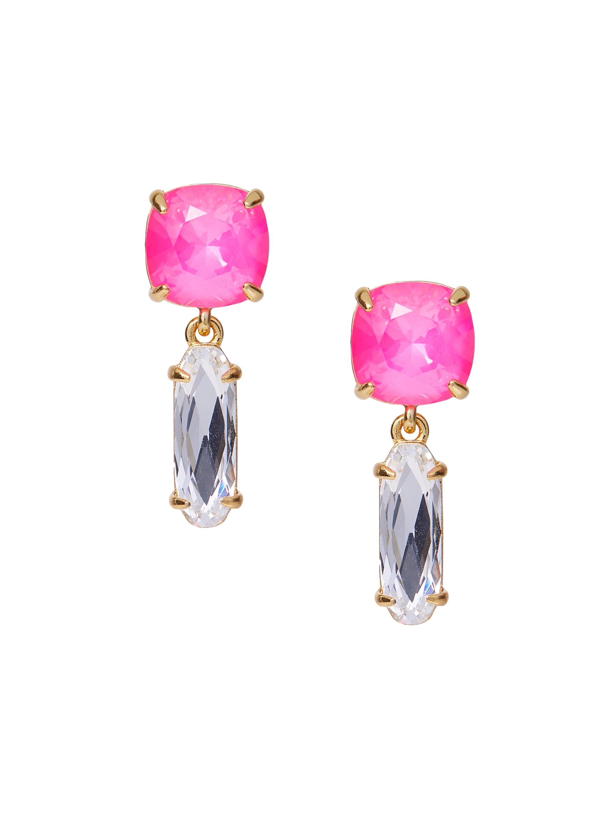 Lele Sadoughi Baby 14K-Gold-Plated & Glass Crystal Drop Earrings | Saks ...