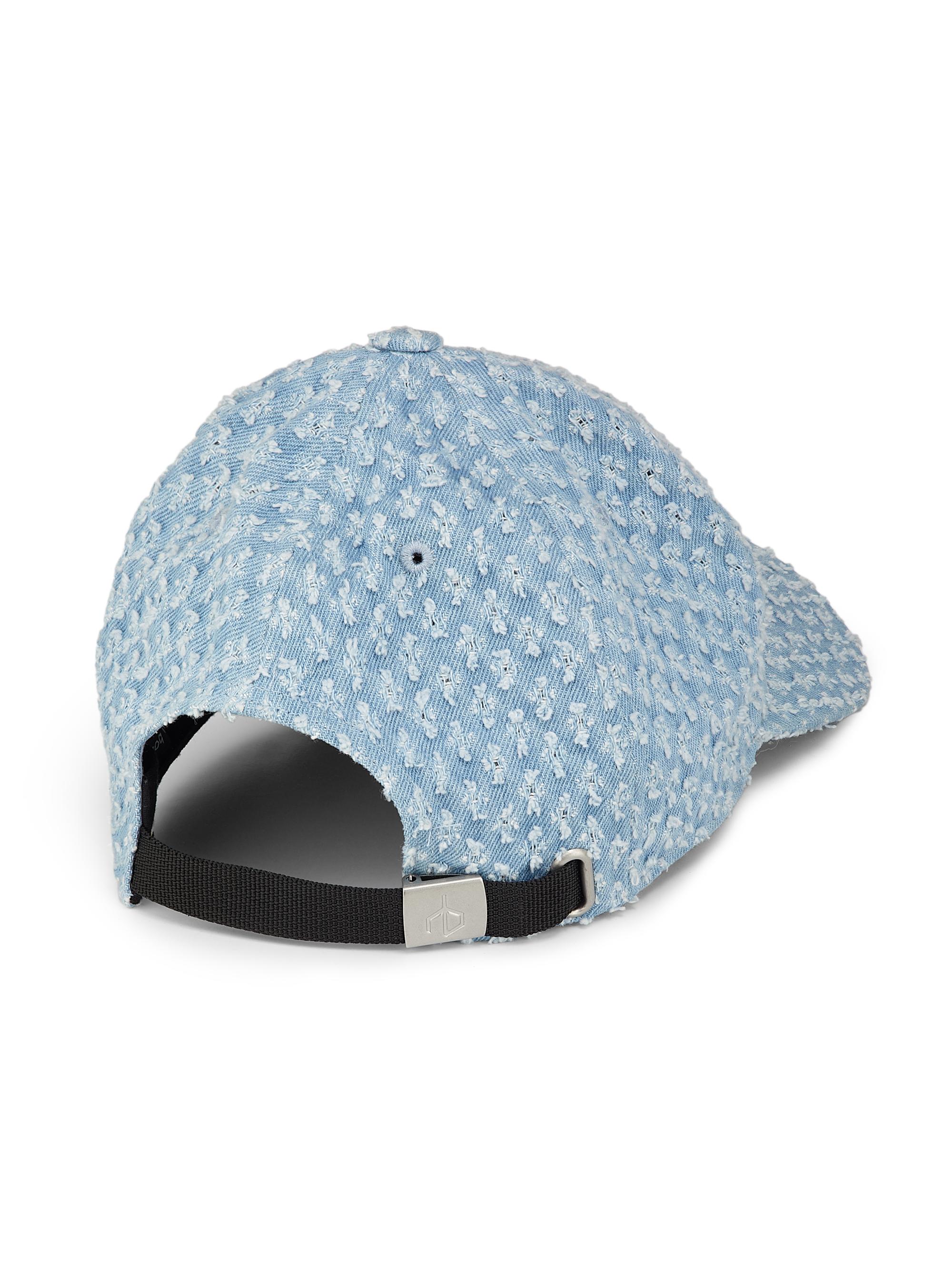 rag & bone Harlow Distressed Denim Baseball Cap | Saks Fifth Avenue