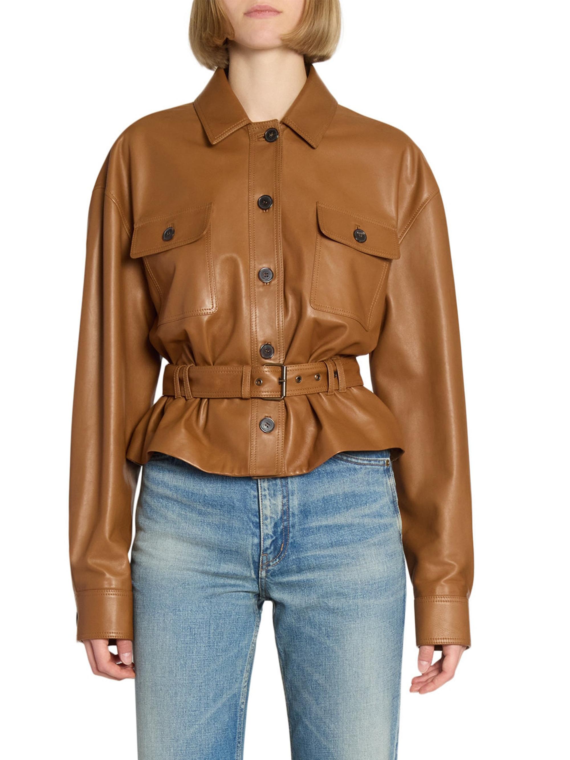 Saint Laurent Saharienne Short Jacket | Saks Fifth Avenue