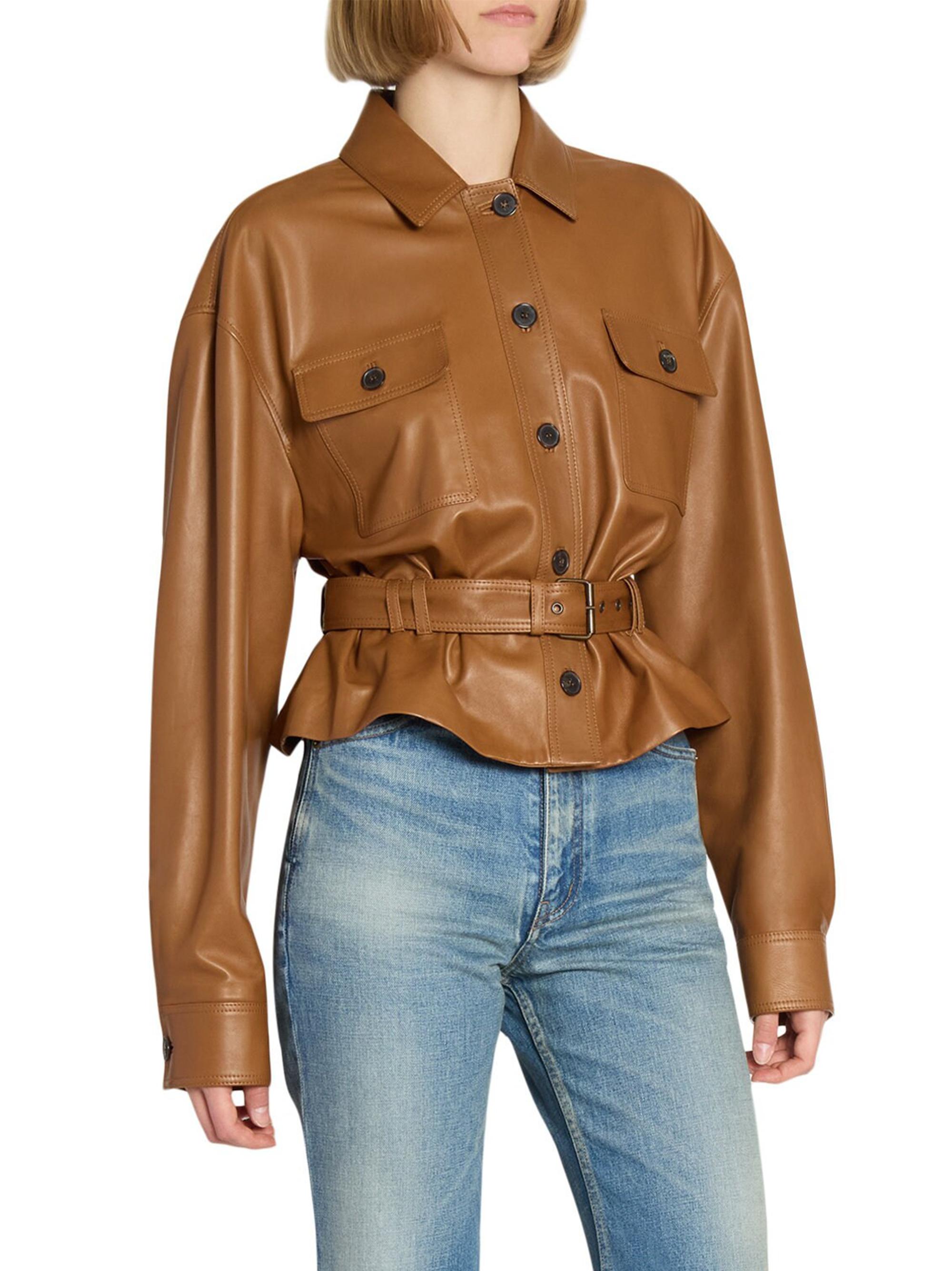 Saint Laurent Saharienne Short Jacket | Saks Fifth Avenue