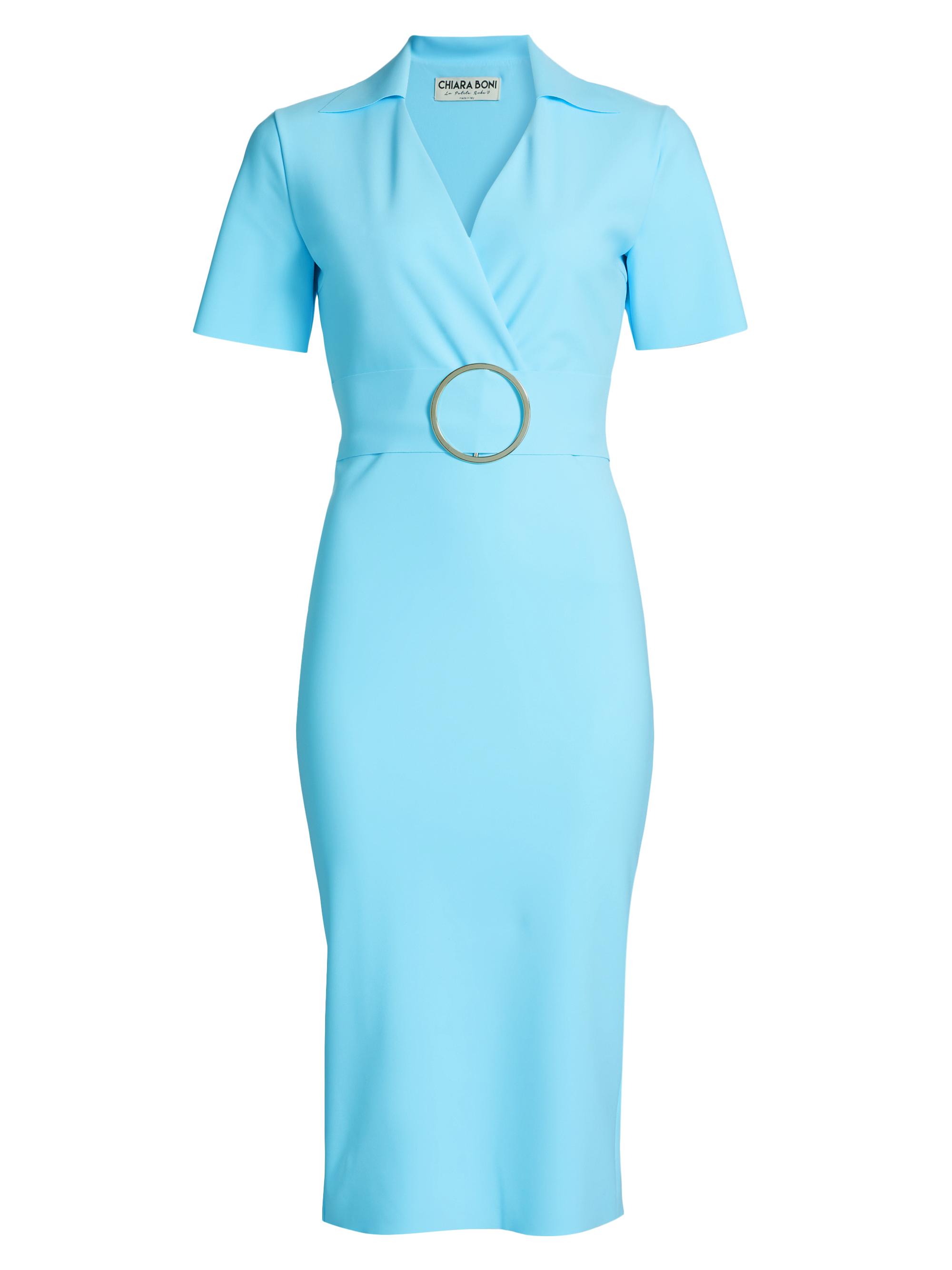 Chiara Boni La Petite Robe Shihi Belted Cocktail Dress | Saks Fifth Avenue