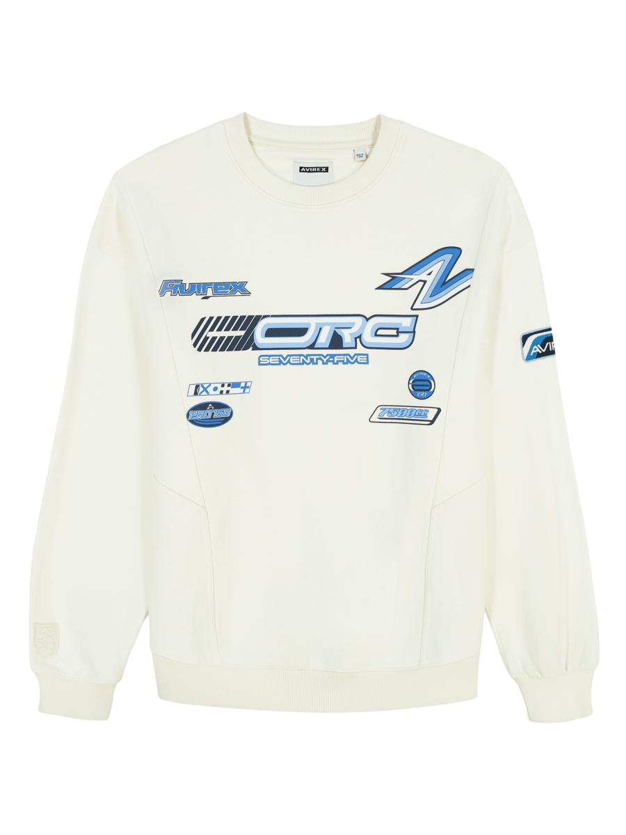 Avirex Offshore Racing Logo Cotton Sweatshirt | Saks Fifth Avenue