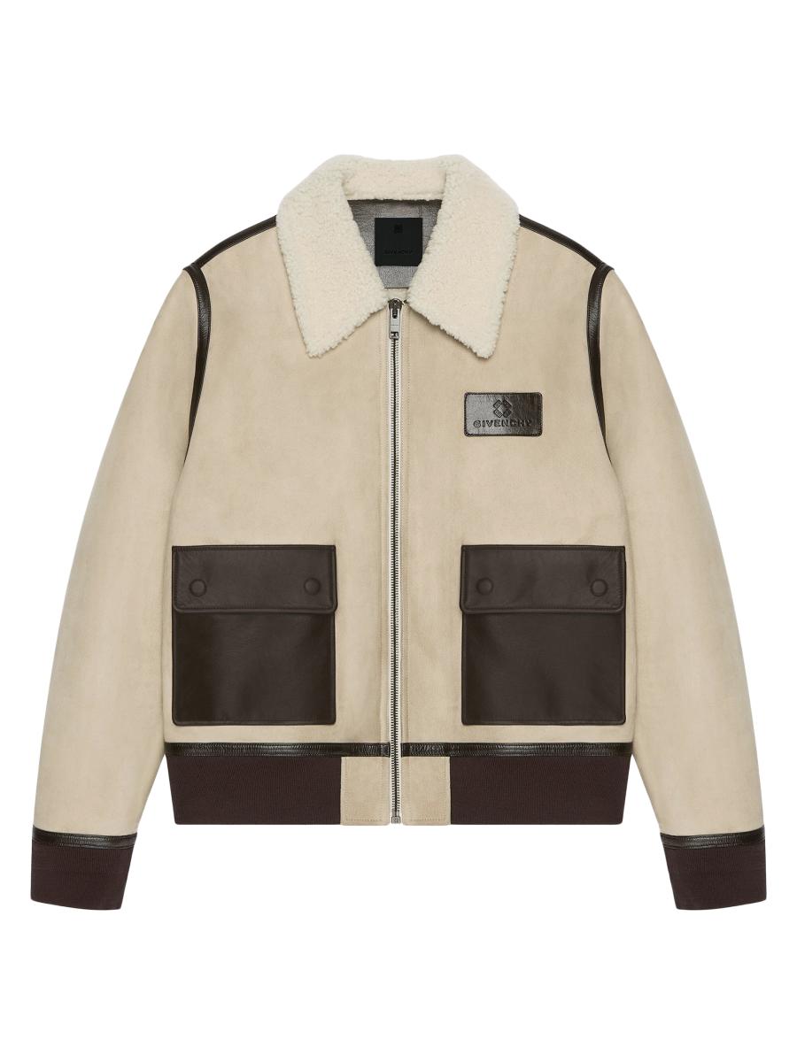 Givenchy Aviator Jacket in Shearling | Saks Fifth Avenue