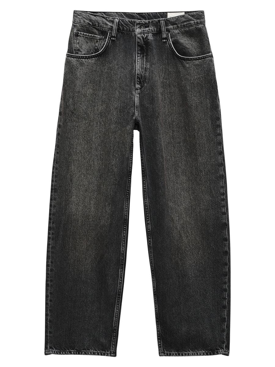 rag & bone Baggy Authentic Rigid Onyx Relaxed Jeans | Saks Fifth Avenue