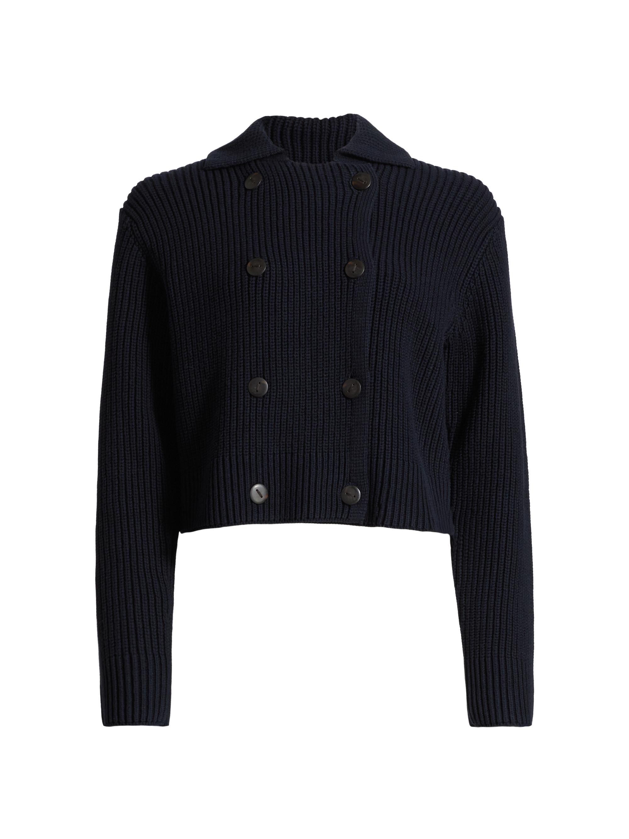 Vince Double-Breasted Sweater Jacket | Saks Fifth Avenue