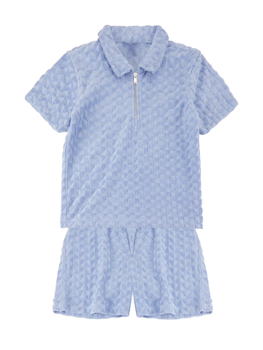 Reiss Little Boy's & Boy's Terry Cloth Polo Shirt & Shorts Set | Saks ...