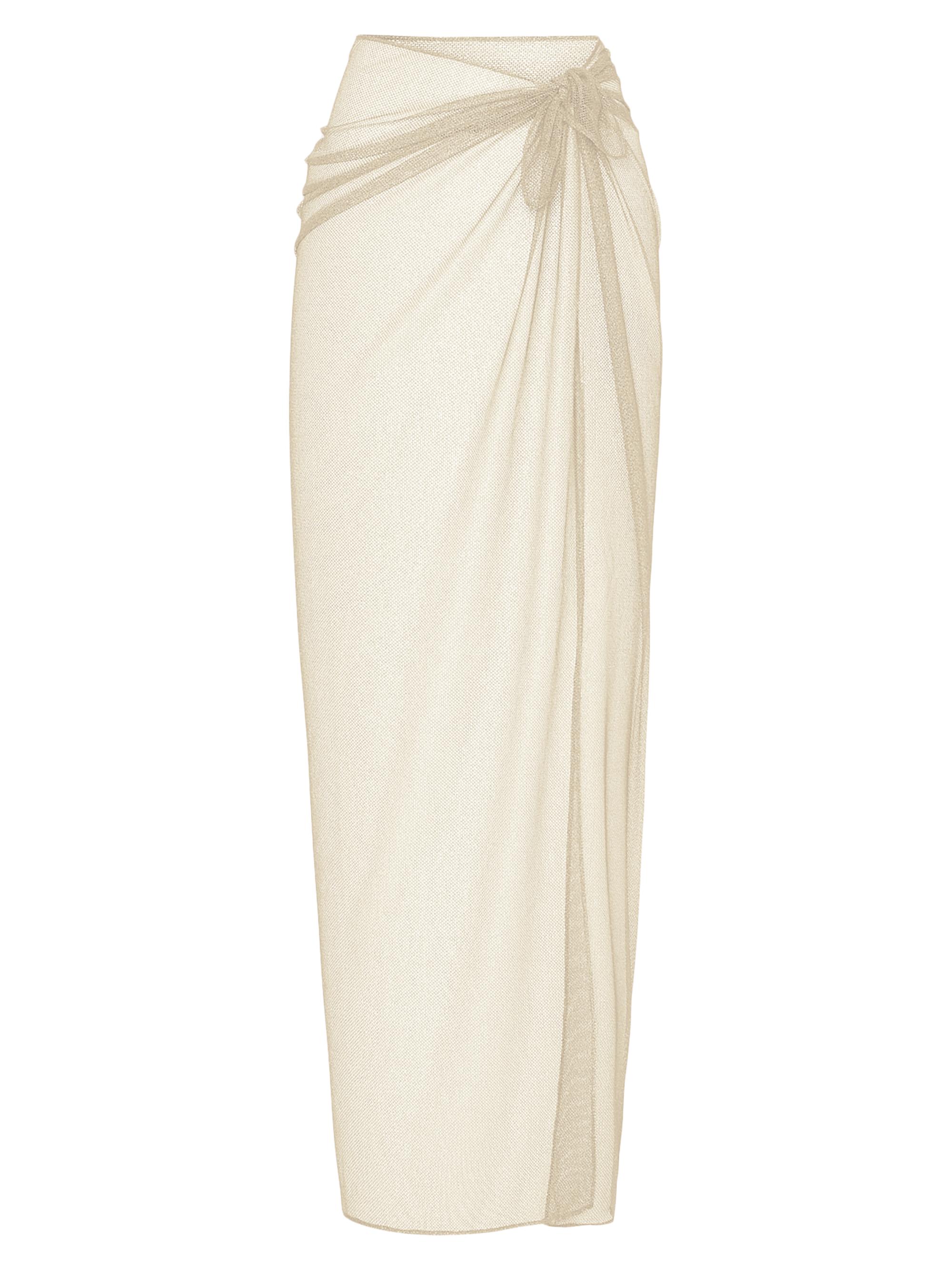 Milly Metallic Mesh Sarong | Saks Fifth Avenue