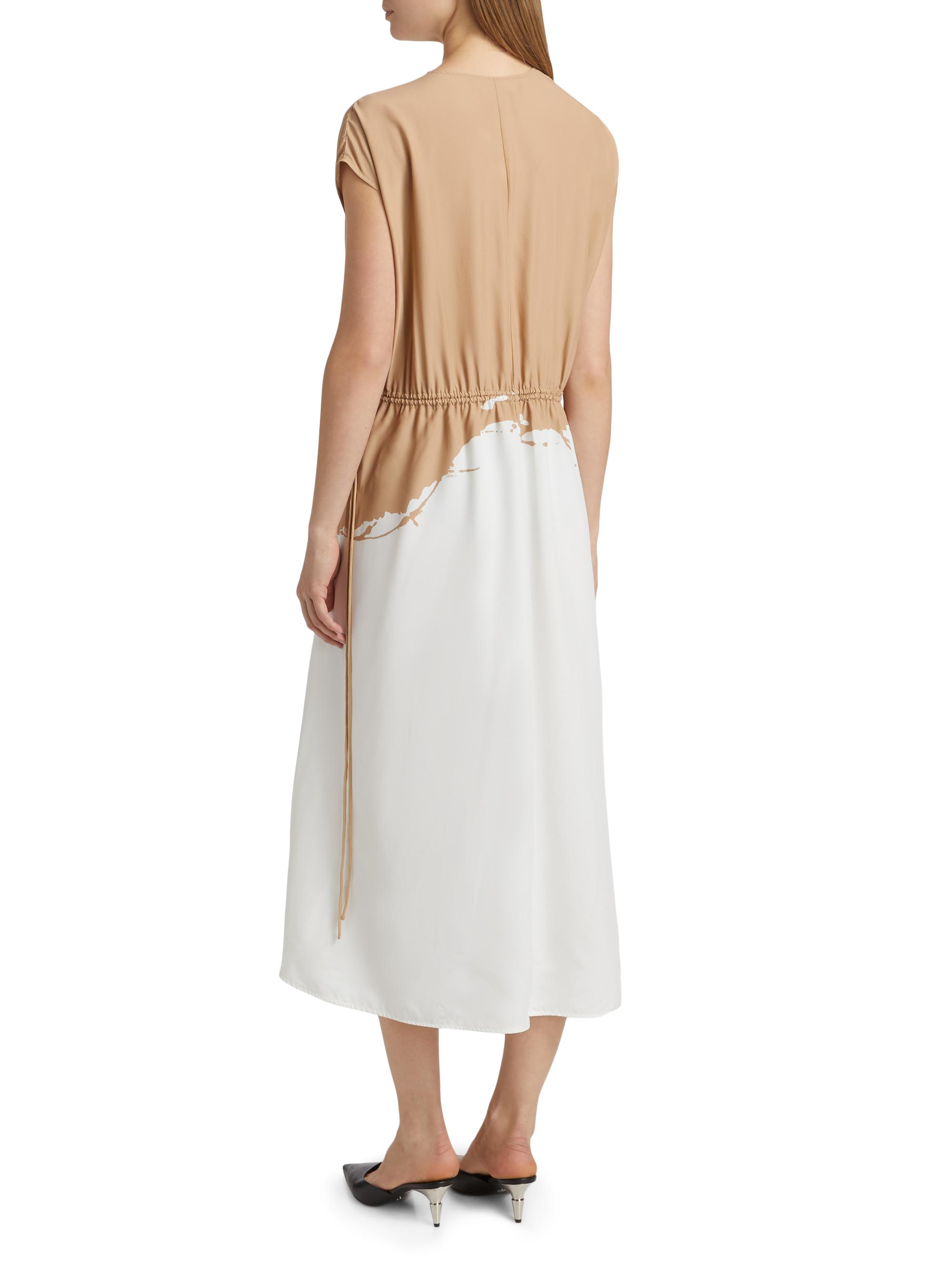 Proenza Schouler Ezra Dip-Dye Drawstring Waist Midi-Dress | Saks Fifth ...