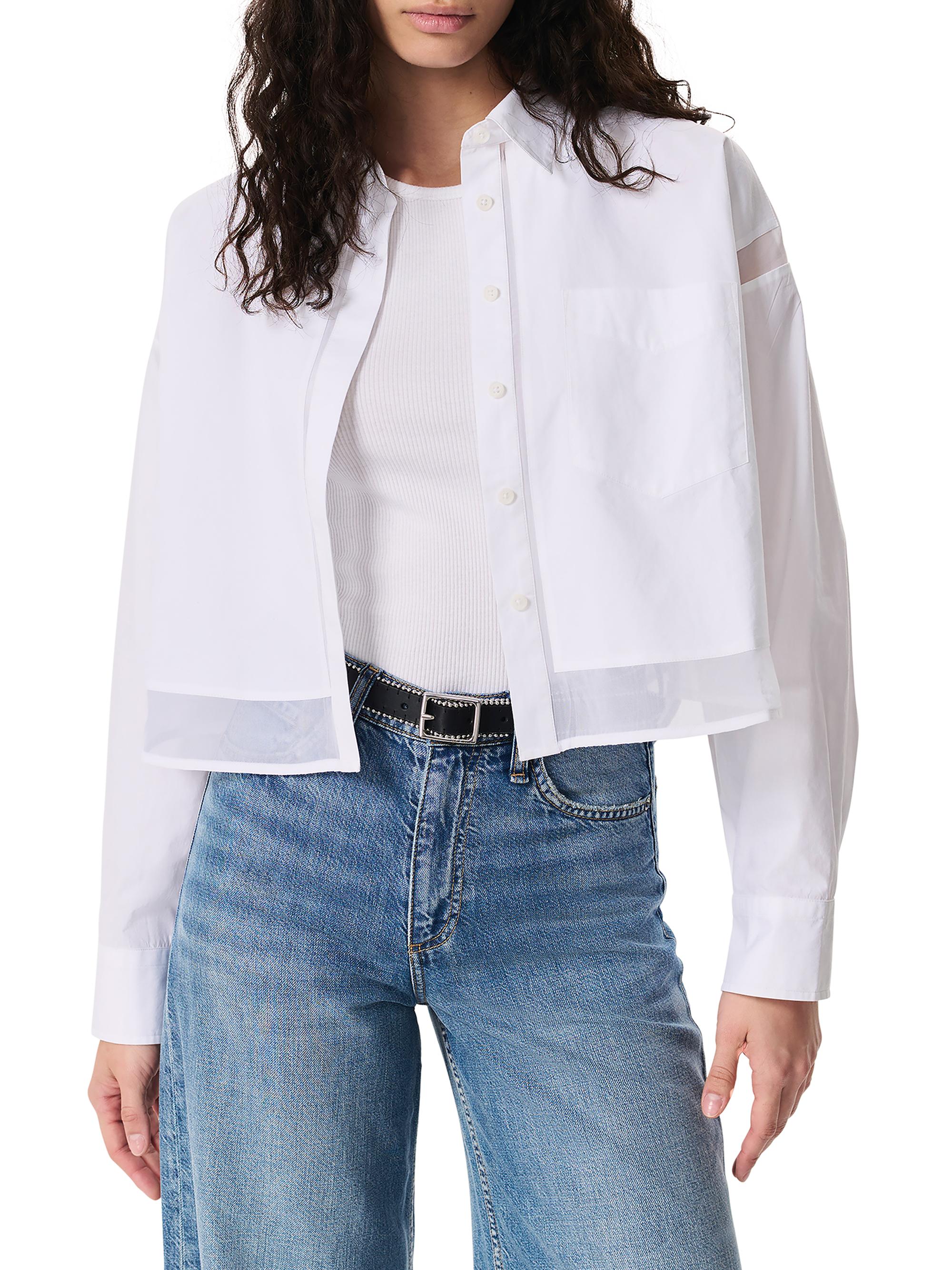 rag & bone Beatrice Cotton Button-Front Shirt | Saks Fifth Avenue