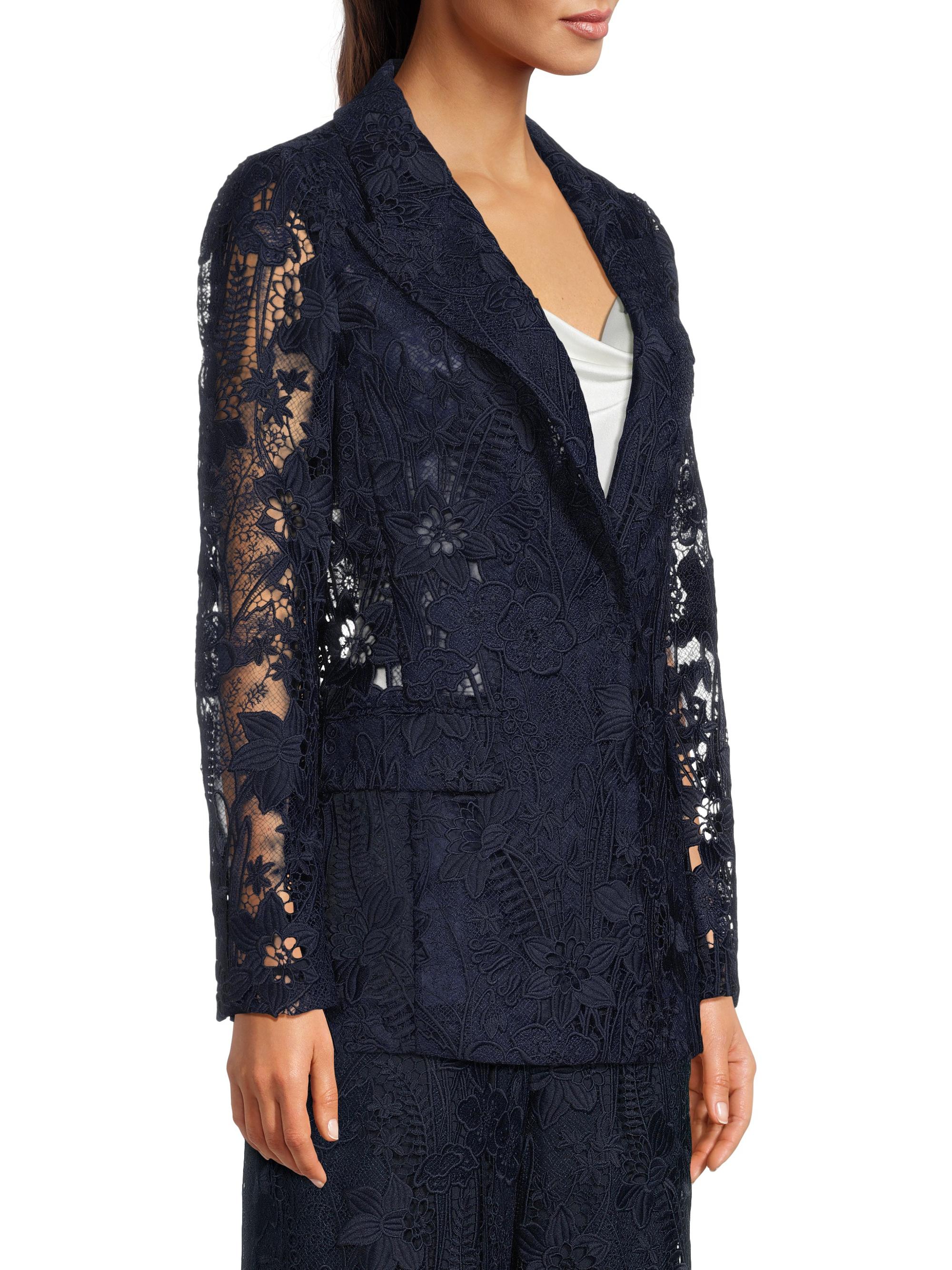 Ungaro Arya Lace Blazer | Saks Fifth Avenue