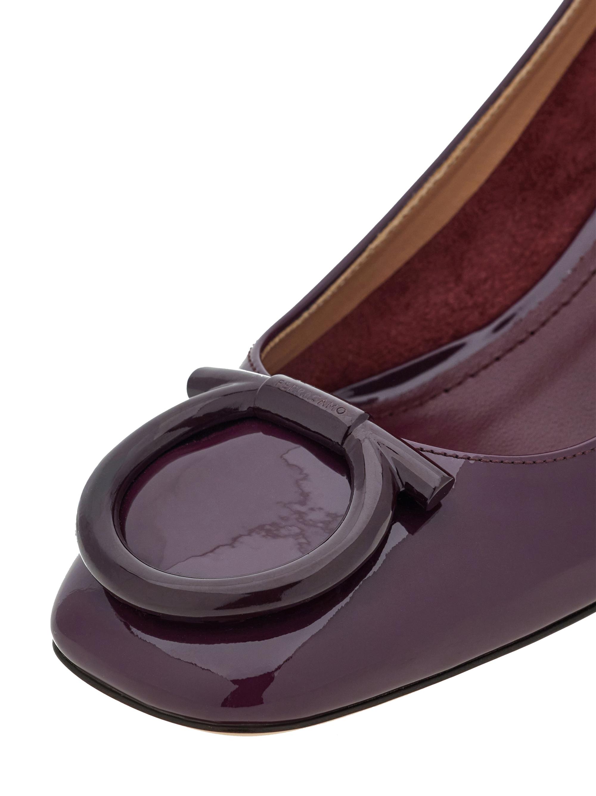 FERRAGAMO Mara 40MM Patent Leather Pumps | Saks Fifth Avenue