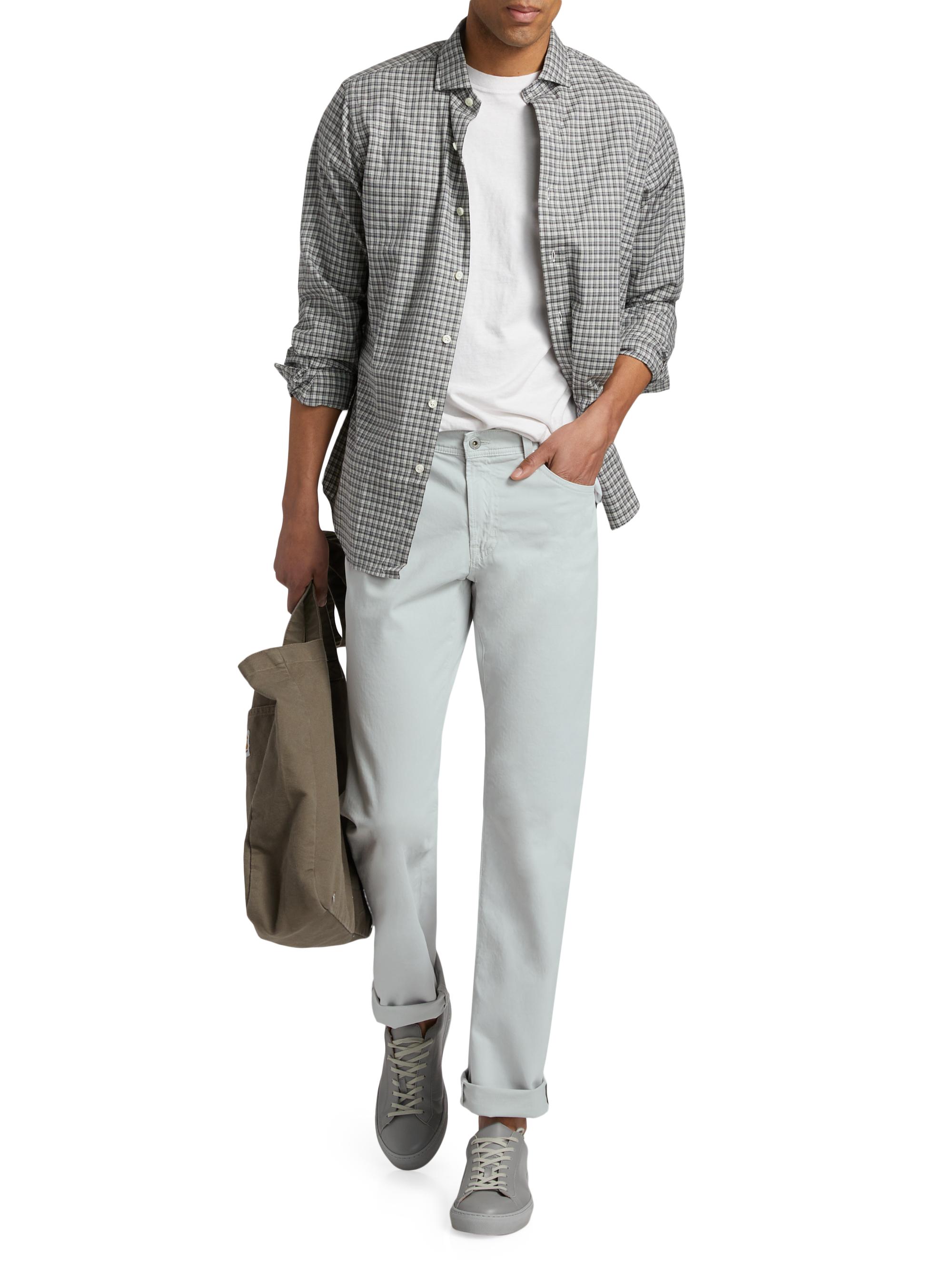 AG Jeans Graduate Tailored Straight-Leg Jeans | Saks Fifth Avenue