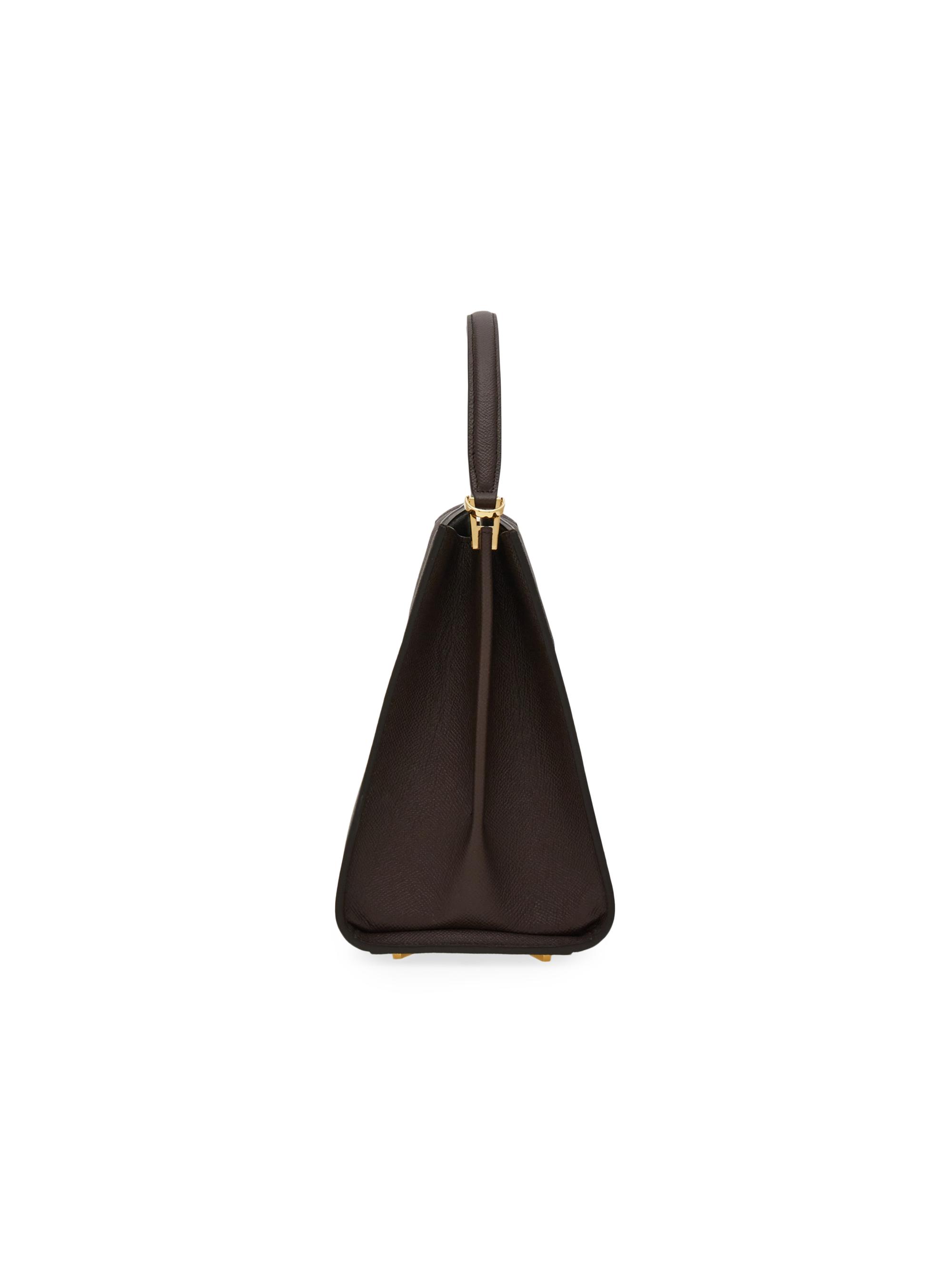 FERRAGAMO Studio Structured Leather Bag | Saks Fifth Avenue