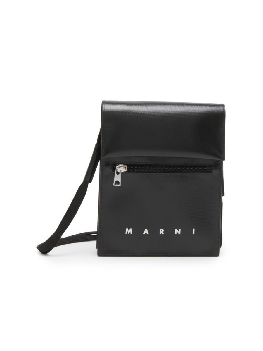 Shop Marni Logo-Printed Shoulder Bag | Saks Fifth Avenue