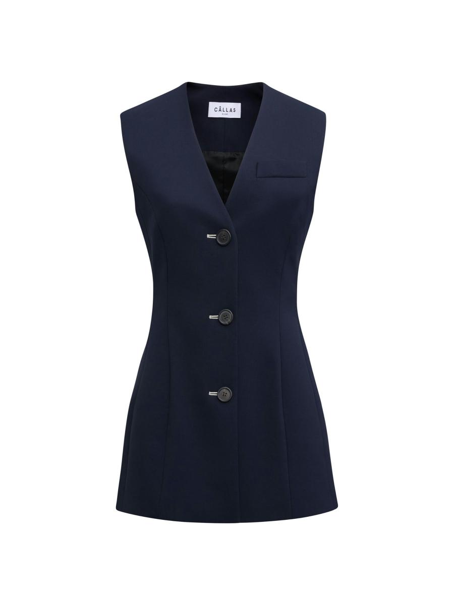 Callas Milano Duke Tailored Vest | Saks Fifth Avenue