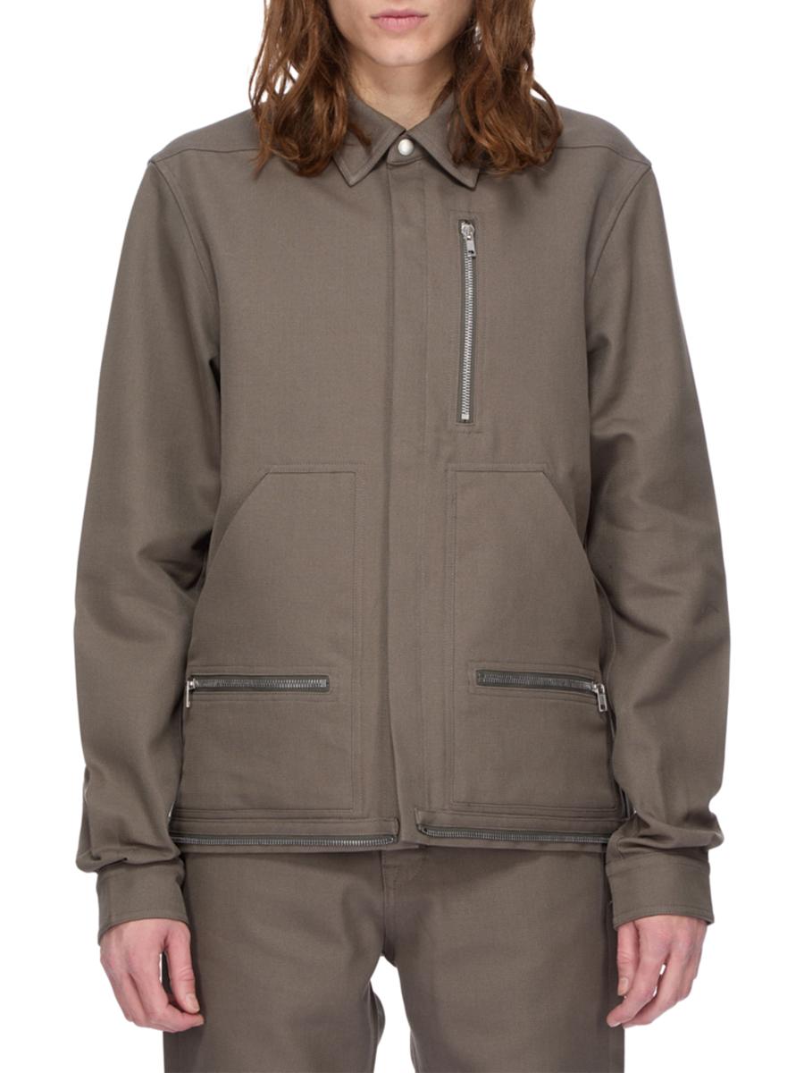 Shop Rick Owens Headon Denim Shirt Jacket | Saks Fifth Avenue