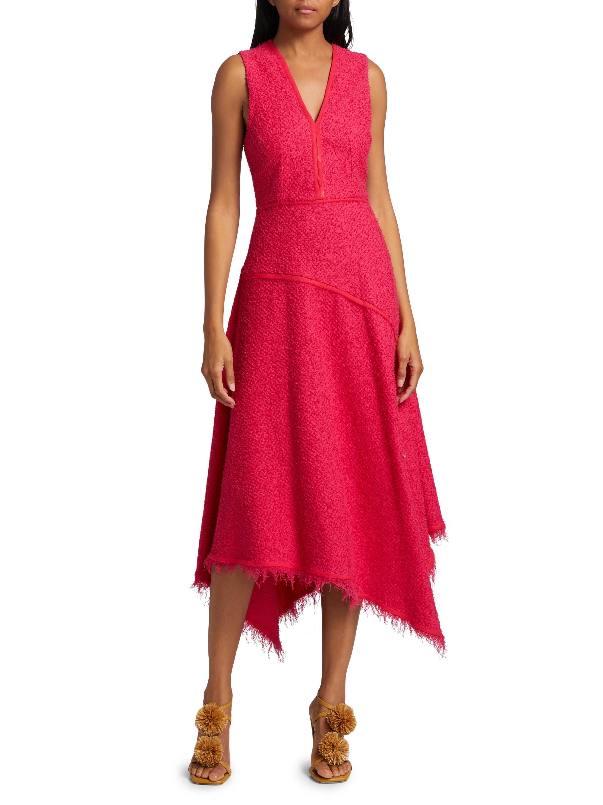 Ulla Johnson Florence Tweed Midi-Dress | Saks Fifth Avenue