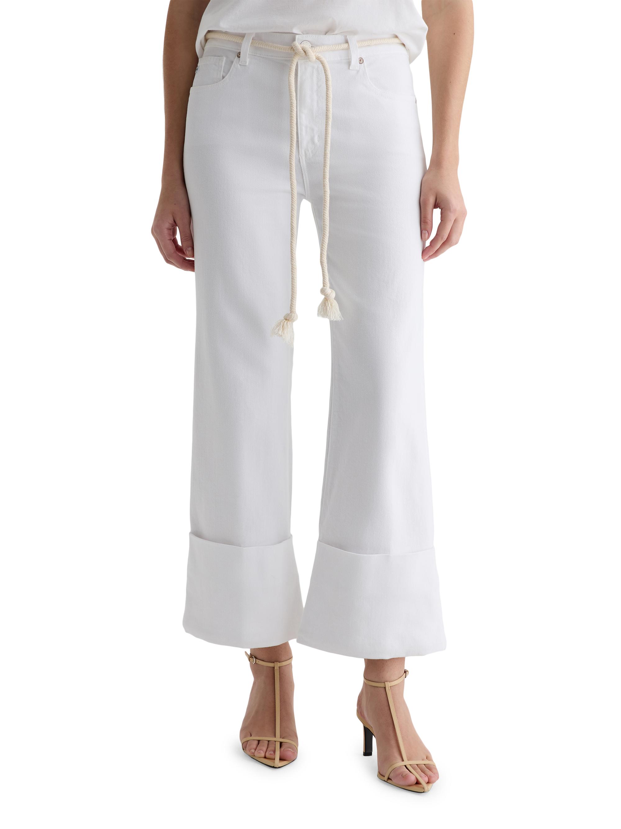AG Jeans Saige Wide-Leg Crop Jeans | Saks Fifth Avenue