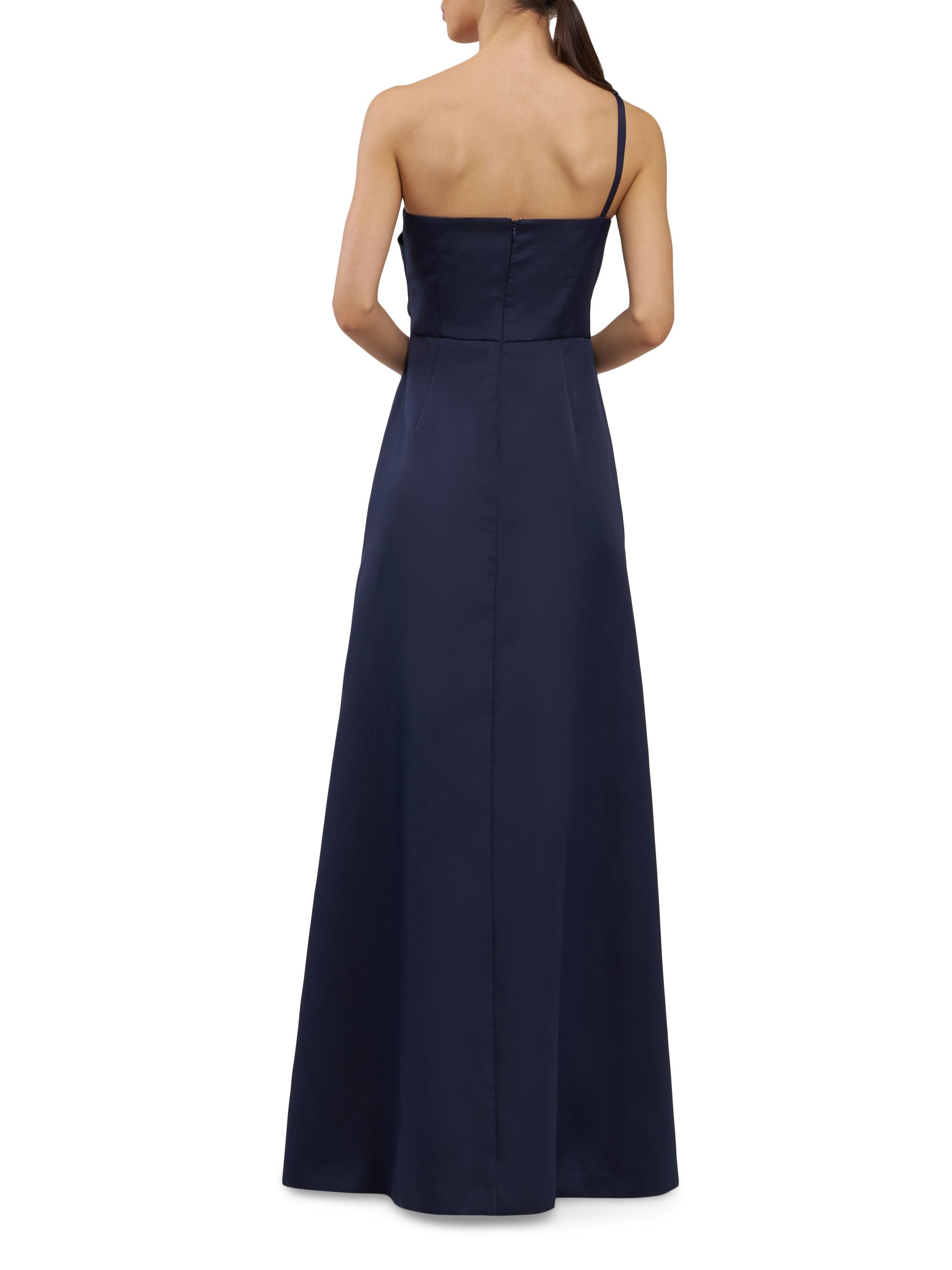 Kay Unger Jillian Sleeveless One-Shoulder Pleated Gown | Saks Fifth Avenue