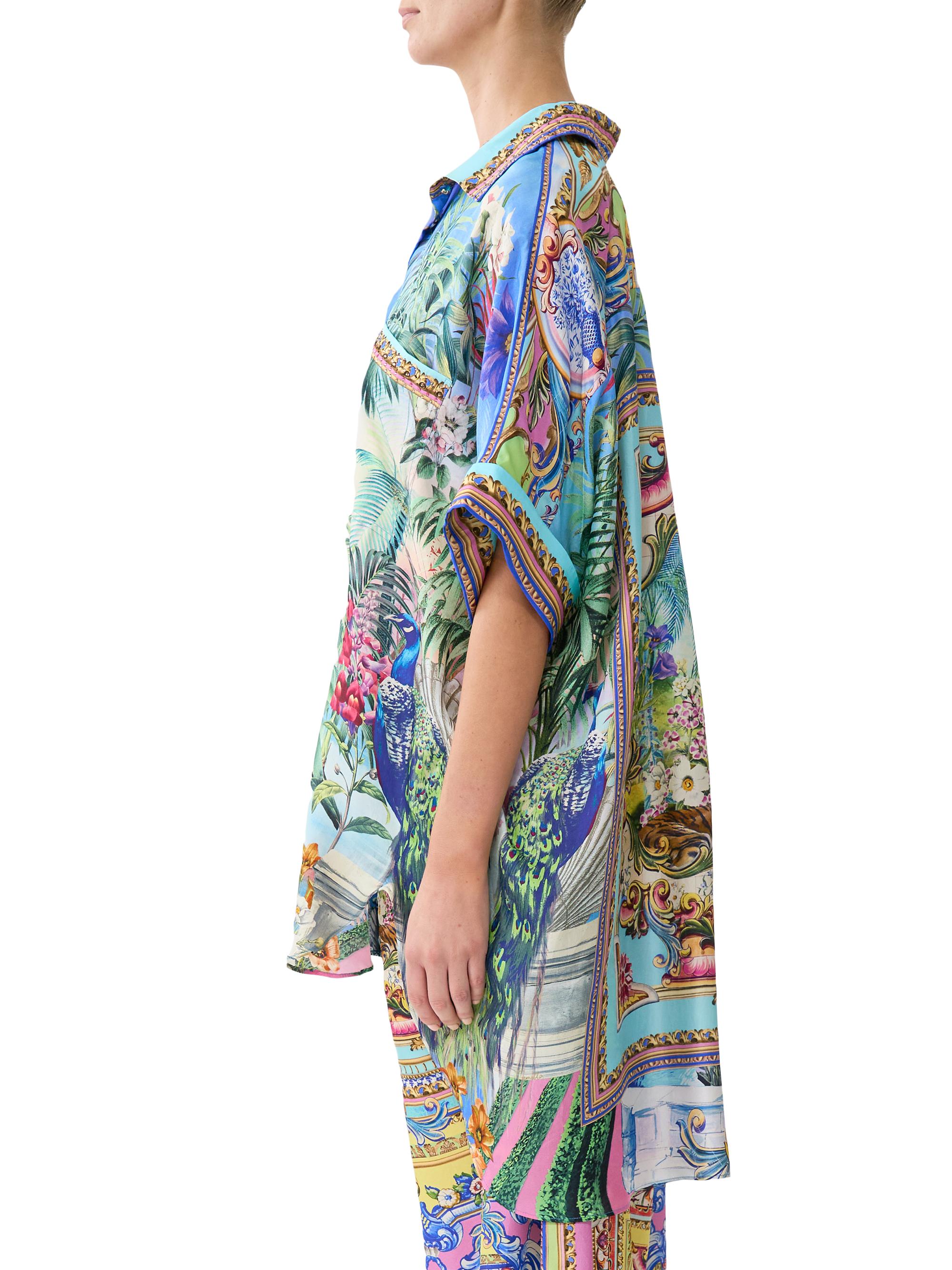 Camilla Spirit of Santa Maria Oversized Silk Tunic | Saks Fifth Avenue