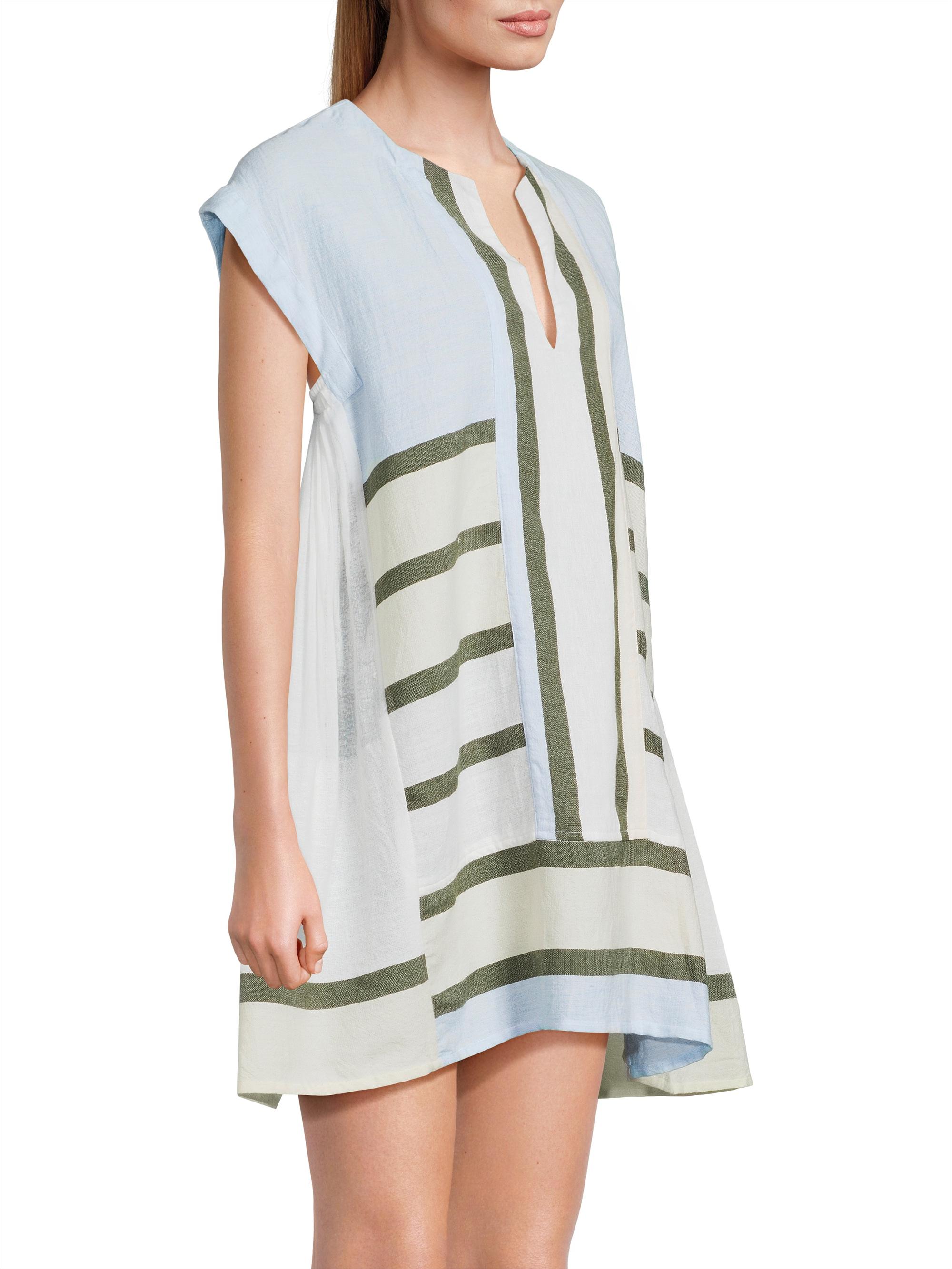 lemlem Elina Caftan Minidress | Saks Fifth Avenue