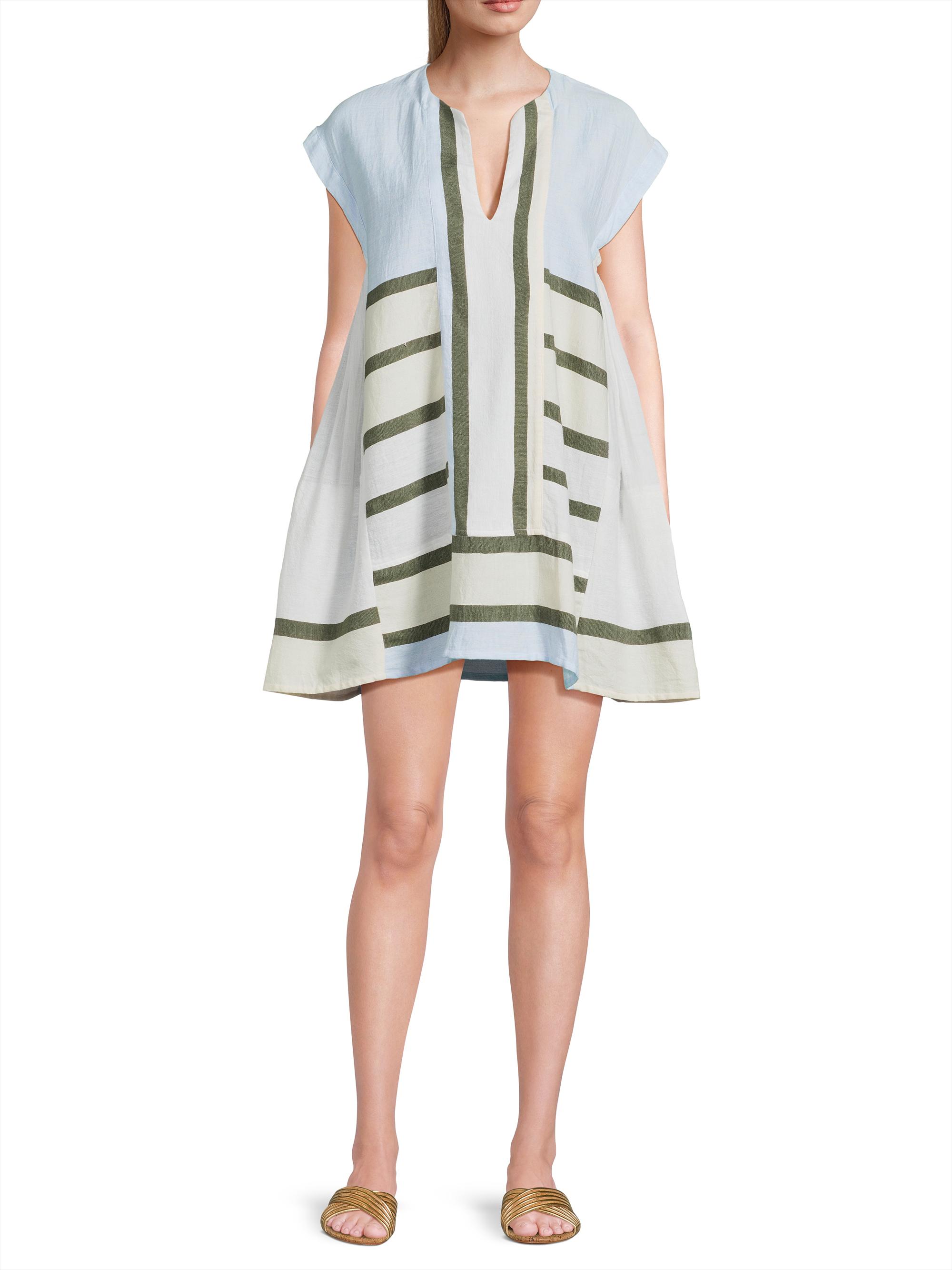 lemlem Elina Caftan Minidress | Saks Fifth Avenue