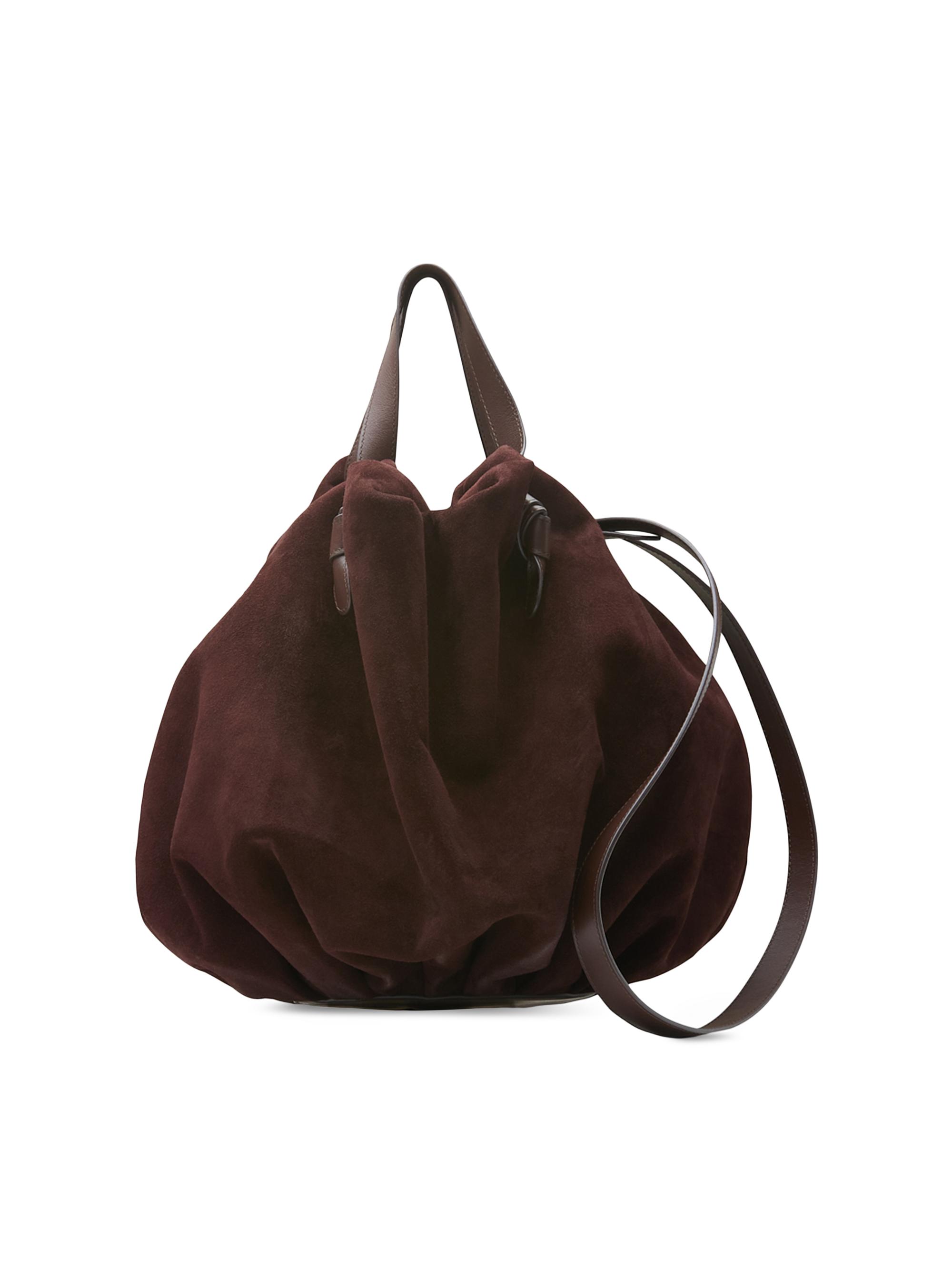 Neous Dumpling Suede & Leather Tote Bag | Saks Fifth Avenue