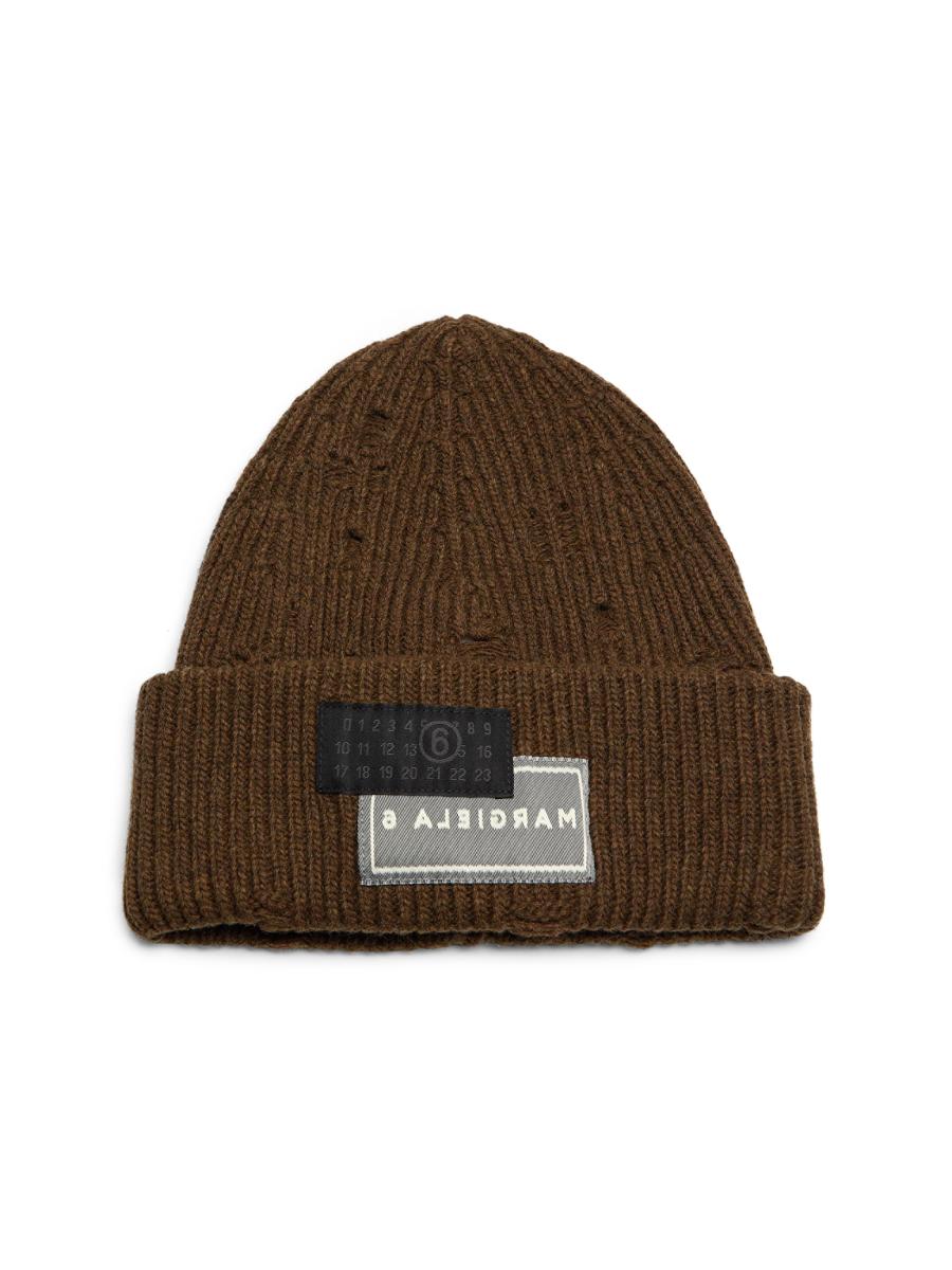 MM6 Maison Margiela Wool-Nylon Knit Beanie | Saks Fifth Avenue