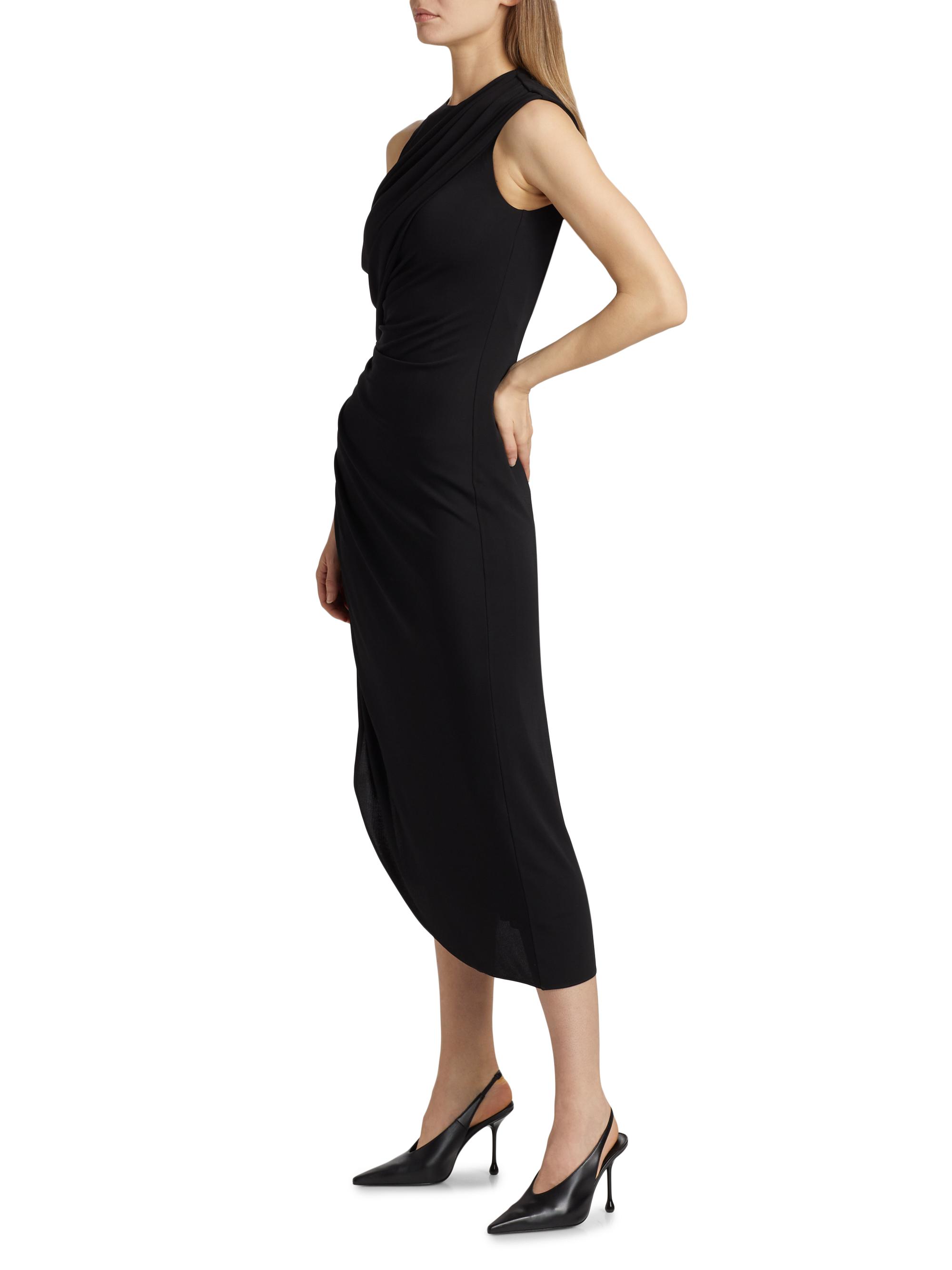 Halston Gabrielle Matte Jersey Cocktail Dress | Saks Fifth Avenue