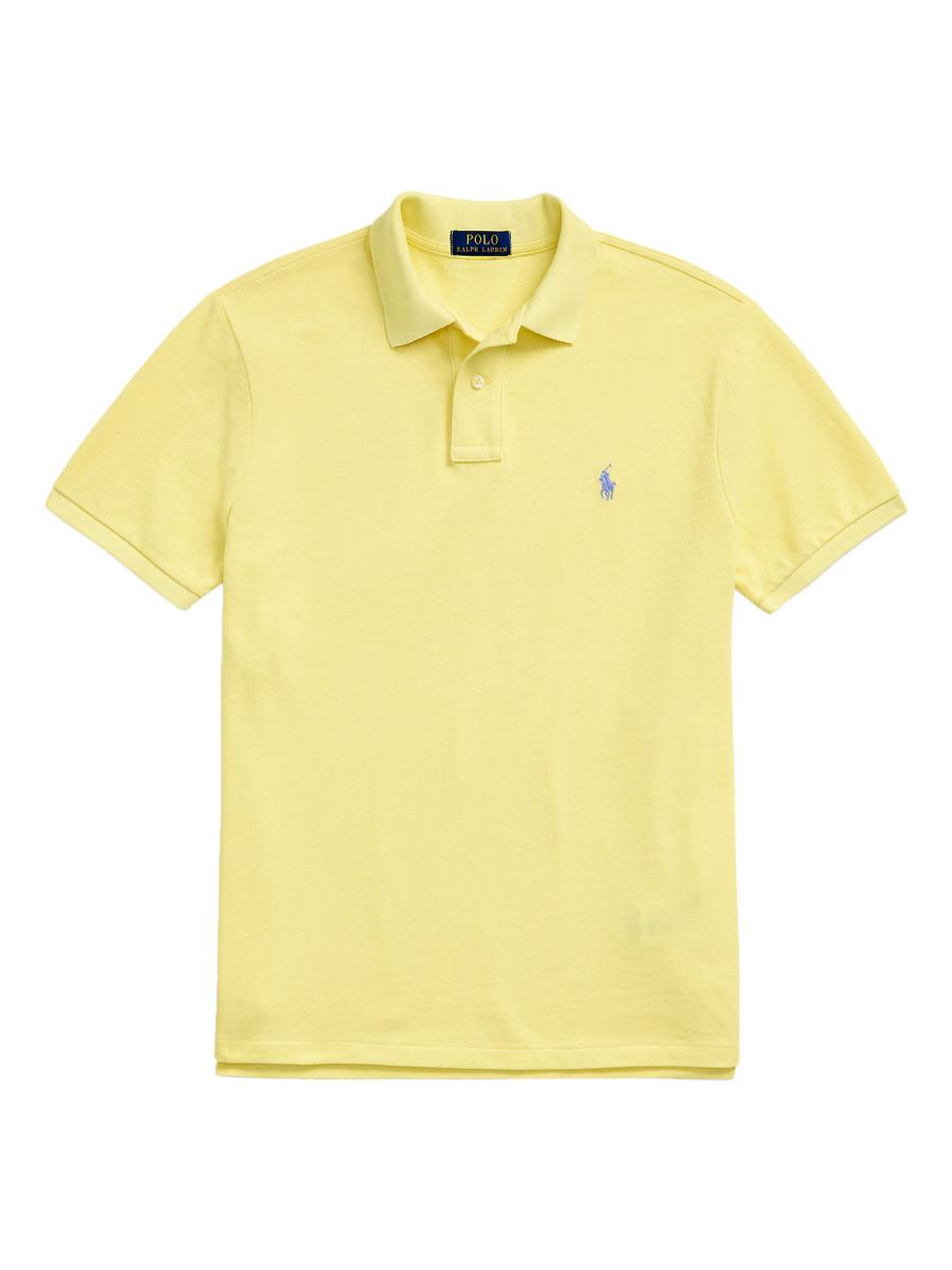 Polo Ralph Lauren Custom-Slim-Fit Mesh Polo Shirt | Saks Fifth Avenue