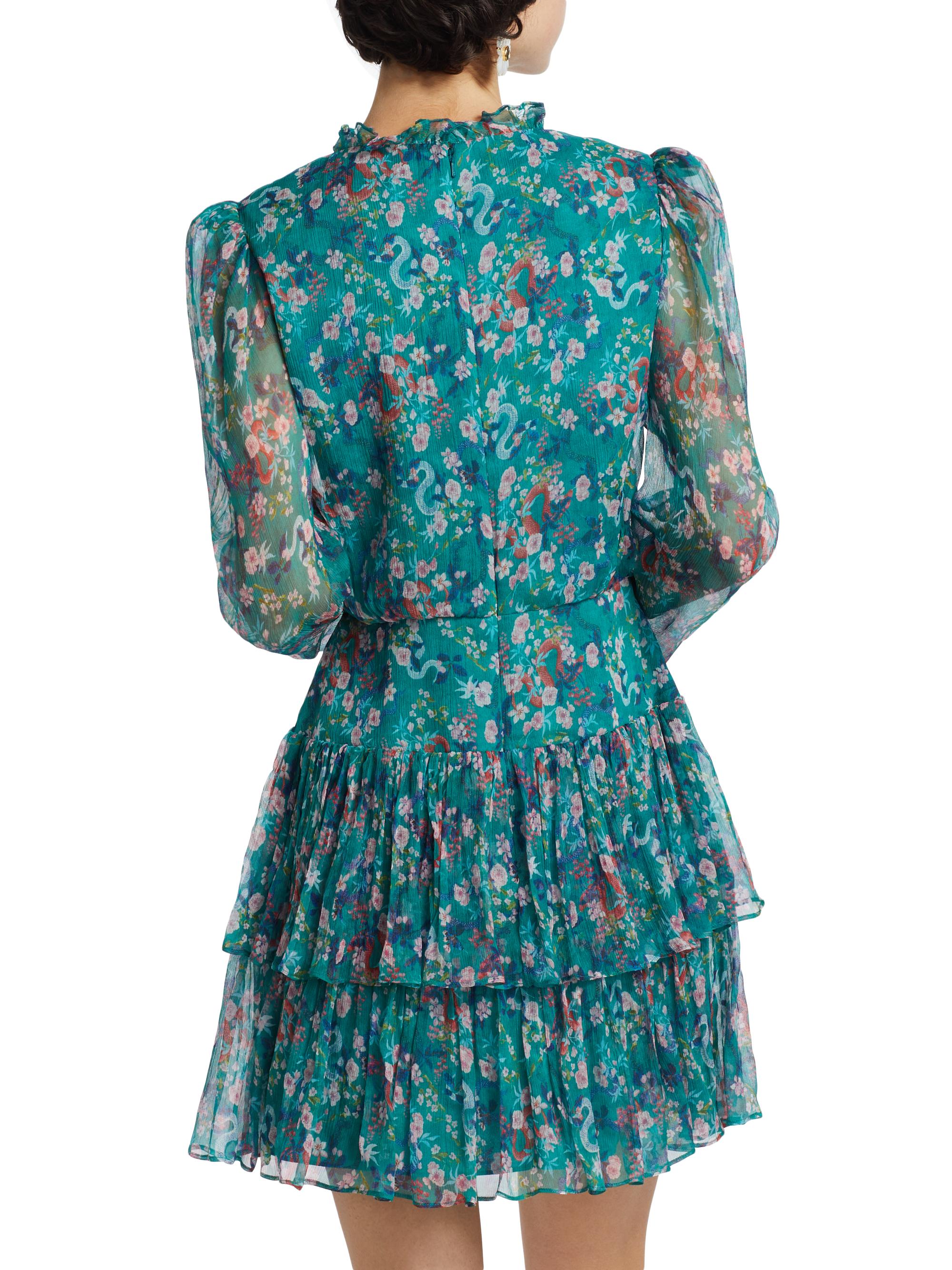 Saloni V.Tang Ava Fit & Flare Minidress | Saks Fifth Avenue