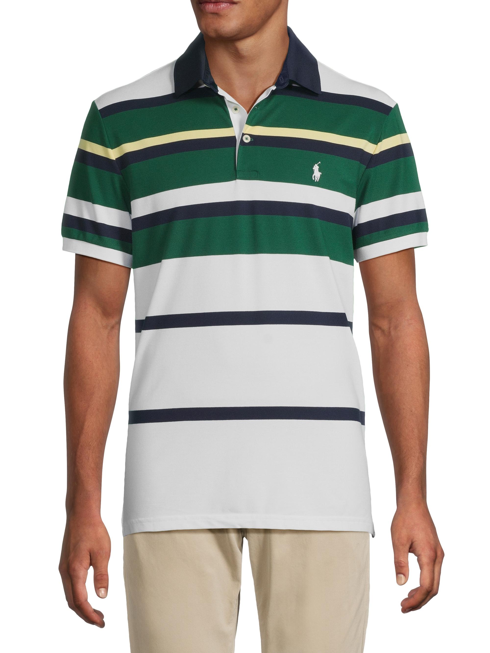 RLX Ralph Lauren Tailored-Fit Performance Polo Shirt | Saks Fifth Avenue