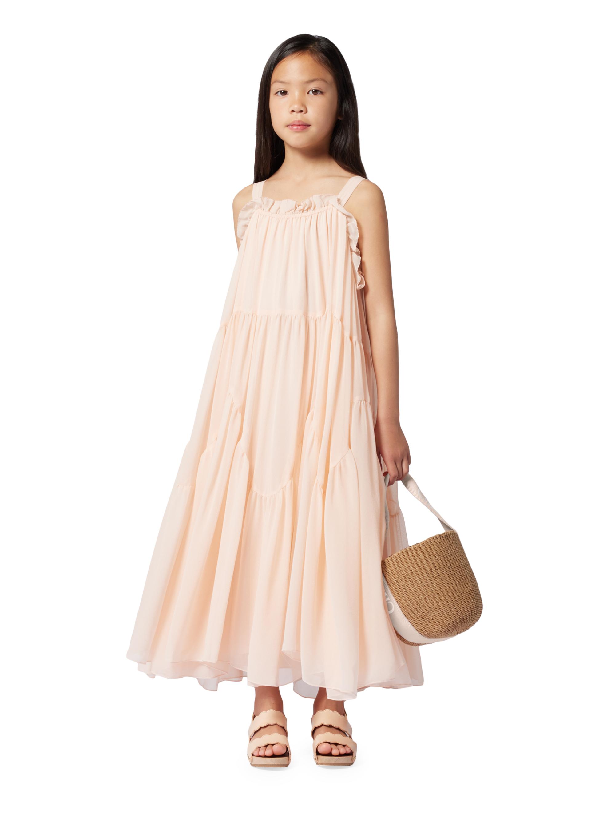 Chloé Girl's Straw Basket Handle Bag | Saks Fifth Avenue