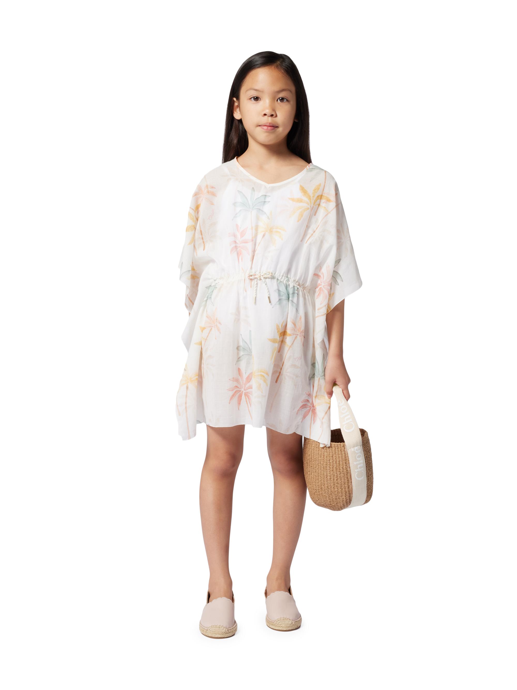 Chloé Girl's Straw Basket Handle Bag | Saks Fifth Avenue