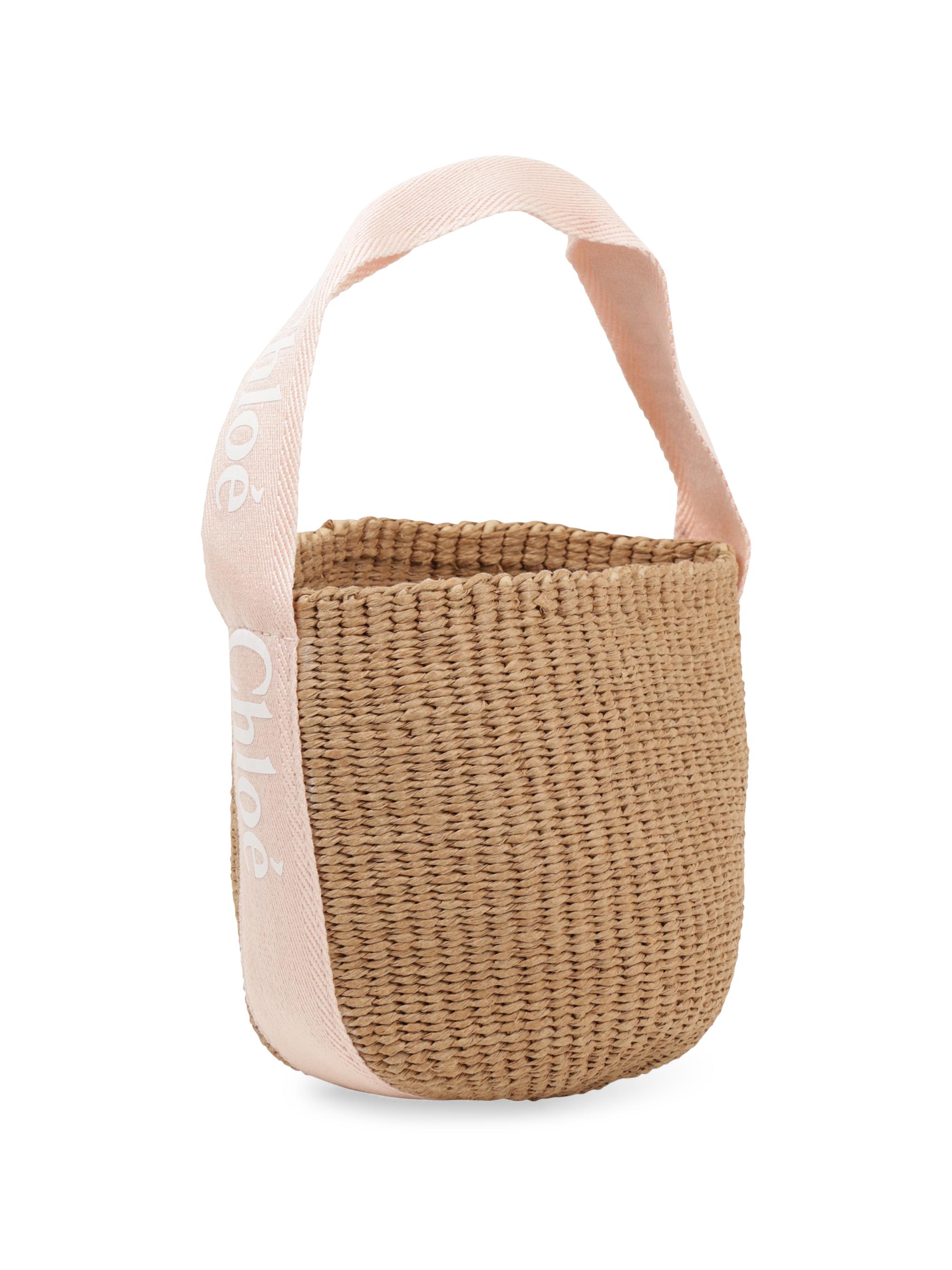 Chloé Girl's Straw Basket Handle Bag | Saks Fifth Avenue