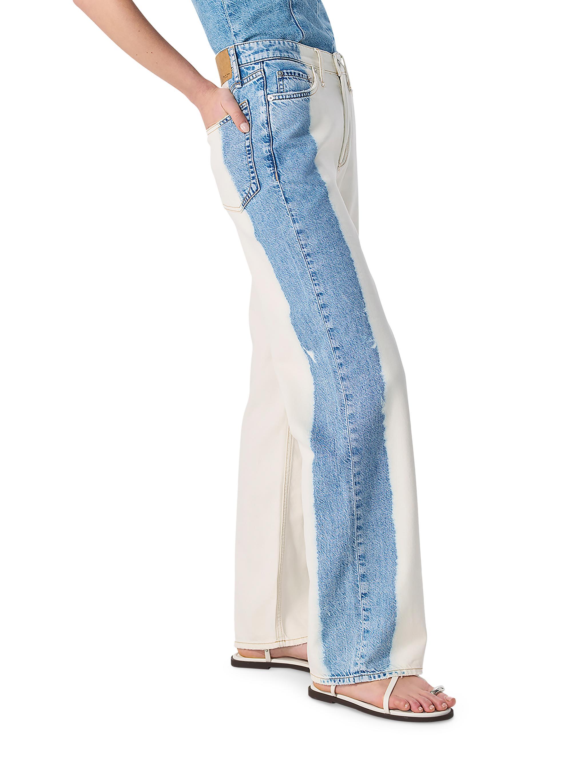rag & bone Featherweight Logan Mid-Rise Wide-Leg Jeans | Saks Fifth Avenue
