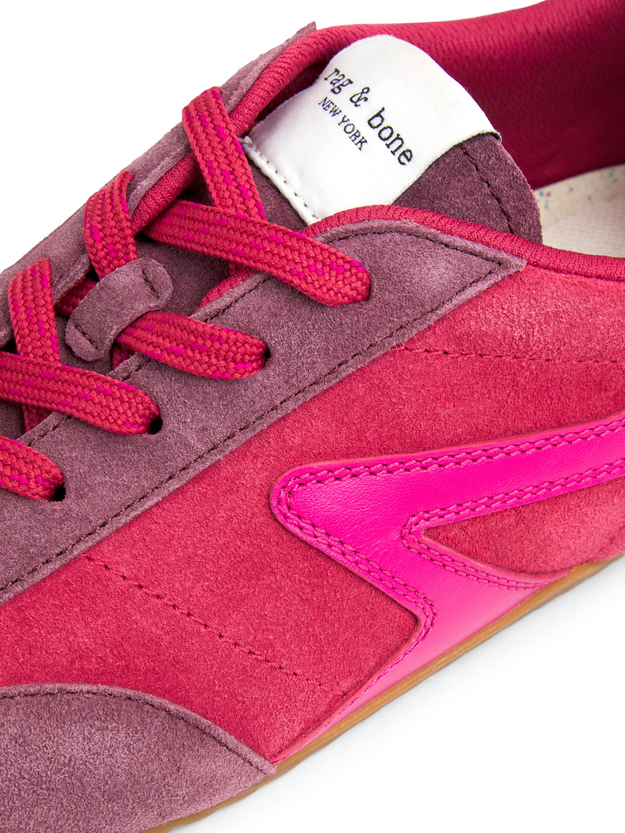 rag & bone Retro Runner Slim Ultra Suede Sneakers | Saks Fifth Avenue