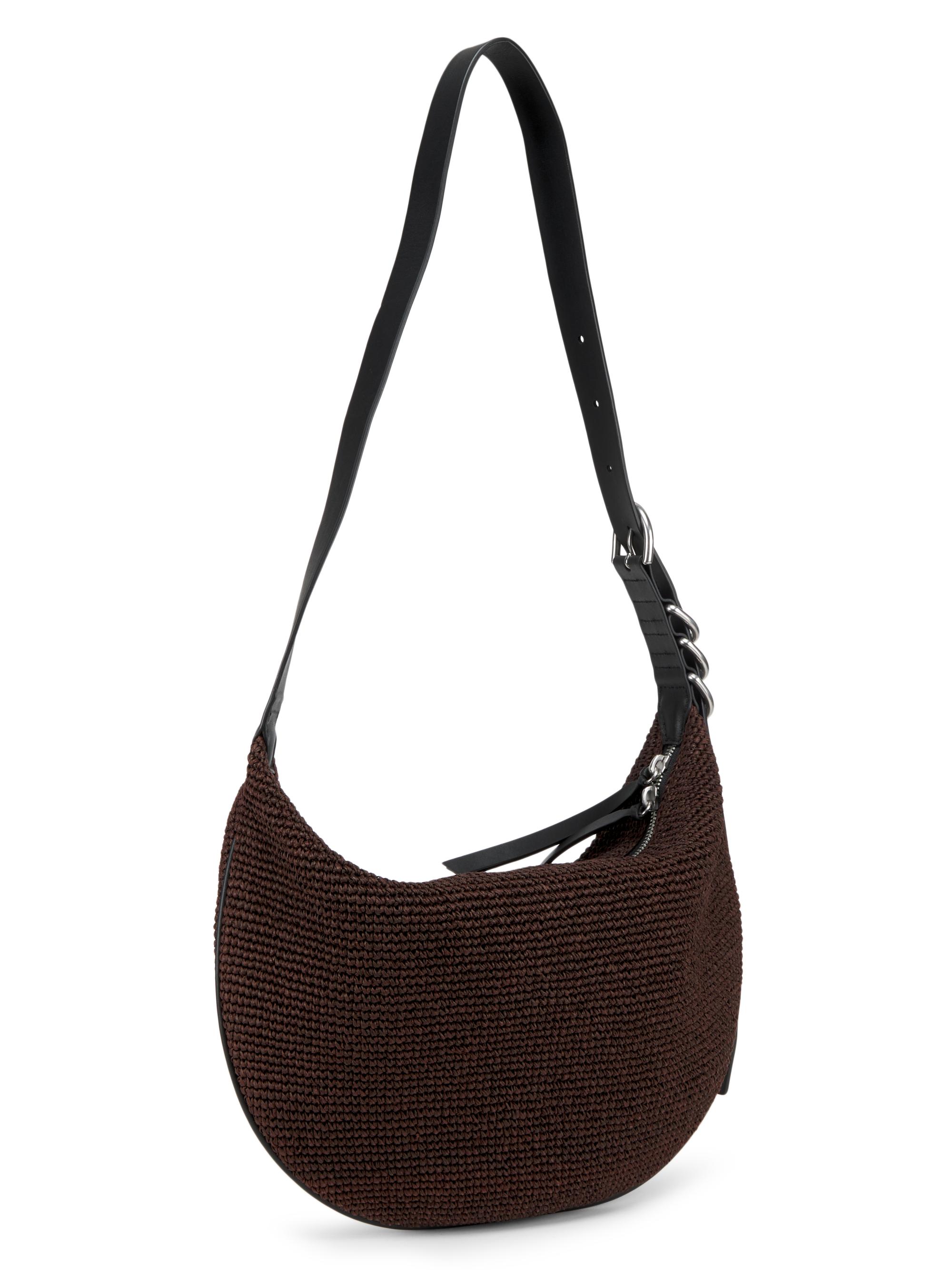 rag & bone Mercer Medium Raffia Hobo Bag | Saks Fifth Avenue