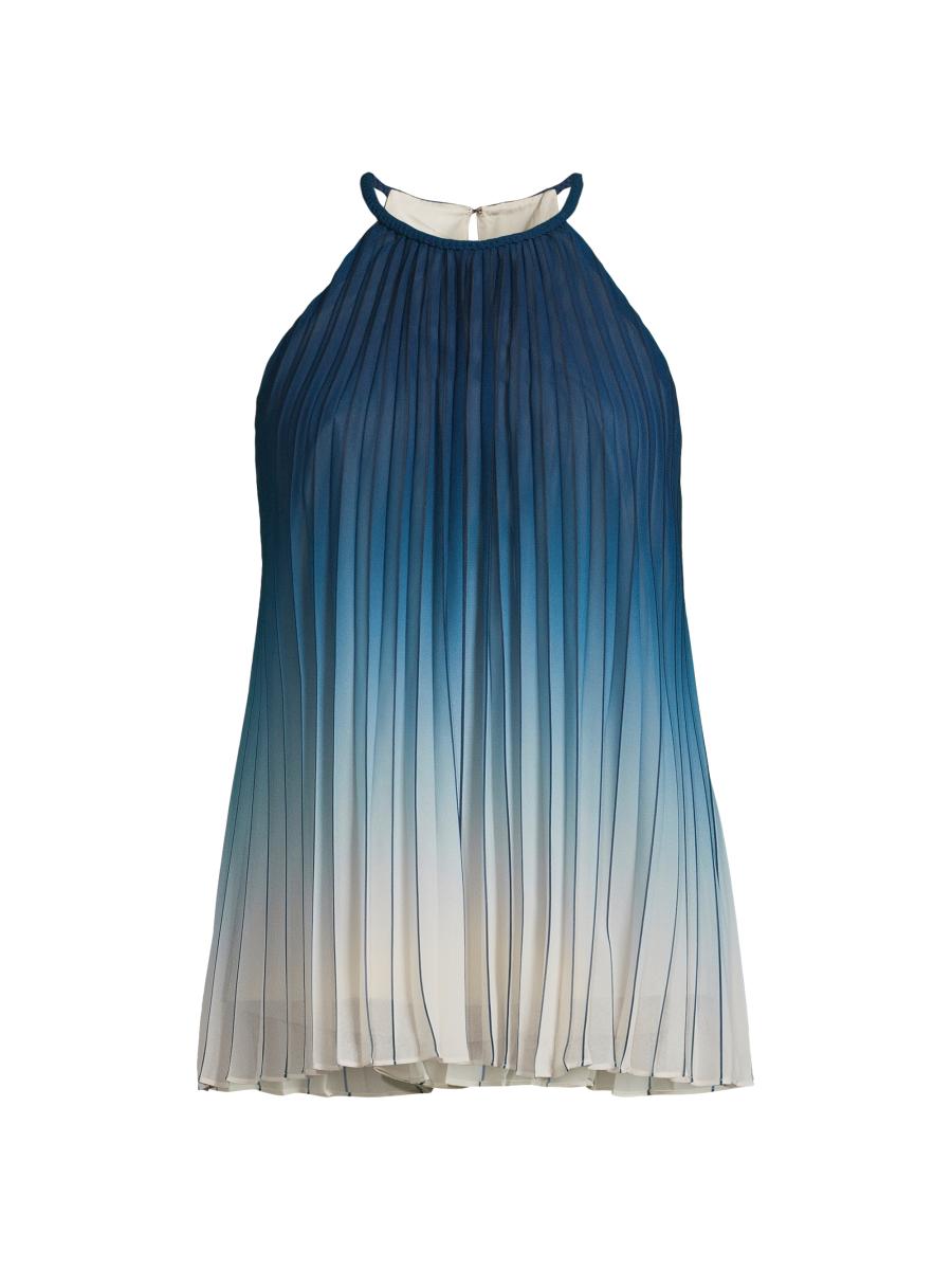 Ungaro Raegan Ombré Halterneck Blouse | Saks Fifth Avenue