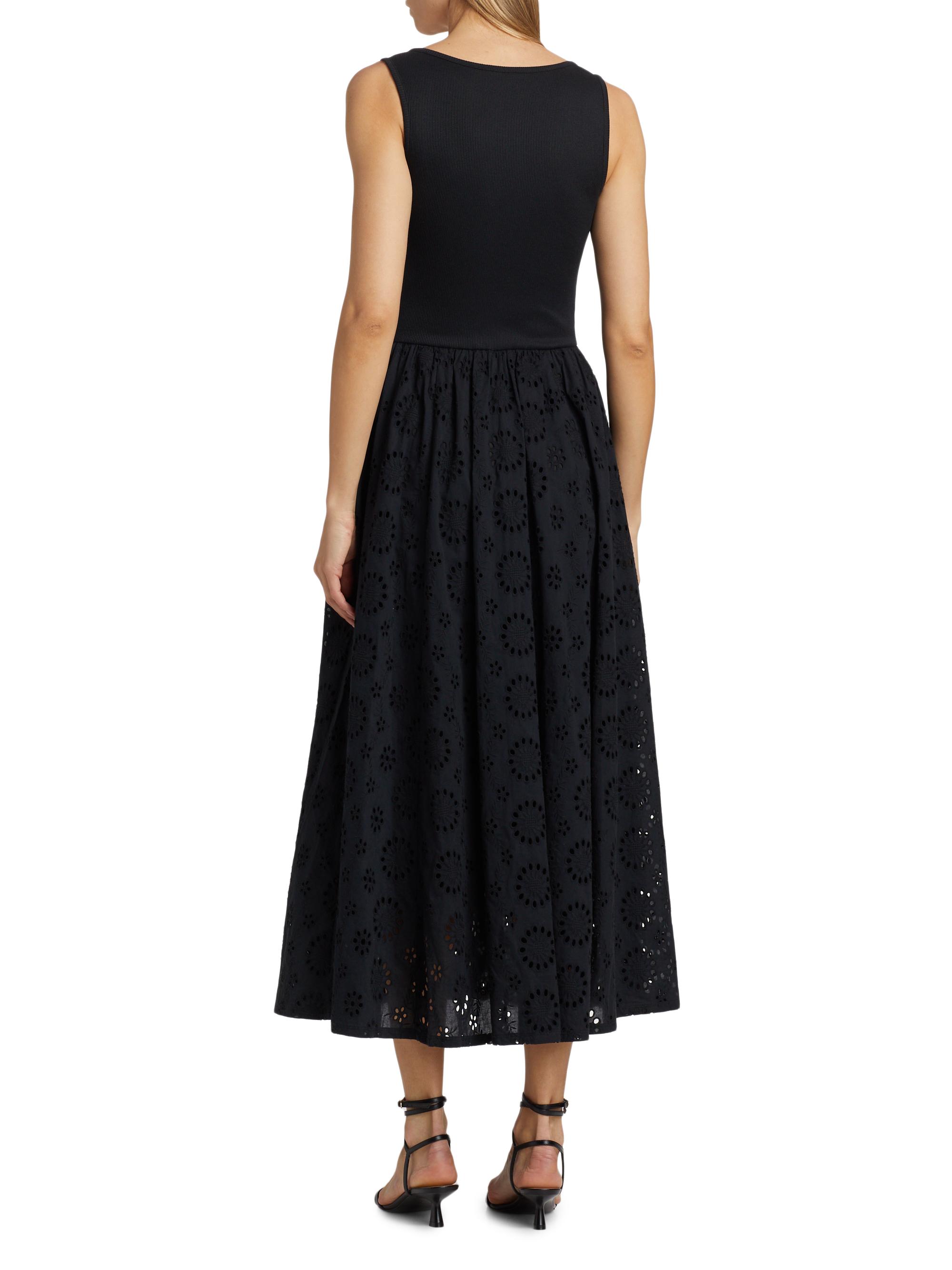 Paige Morel Eyelet Midi-Dress | Saks Fifth Avenue