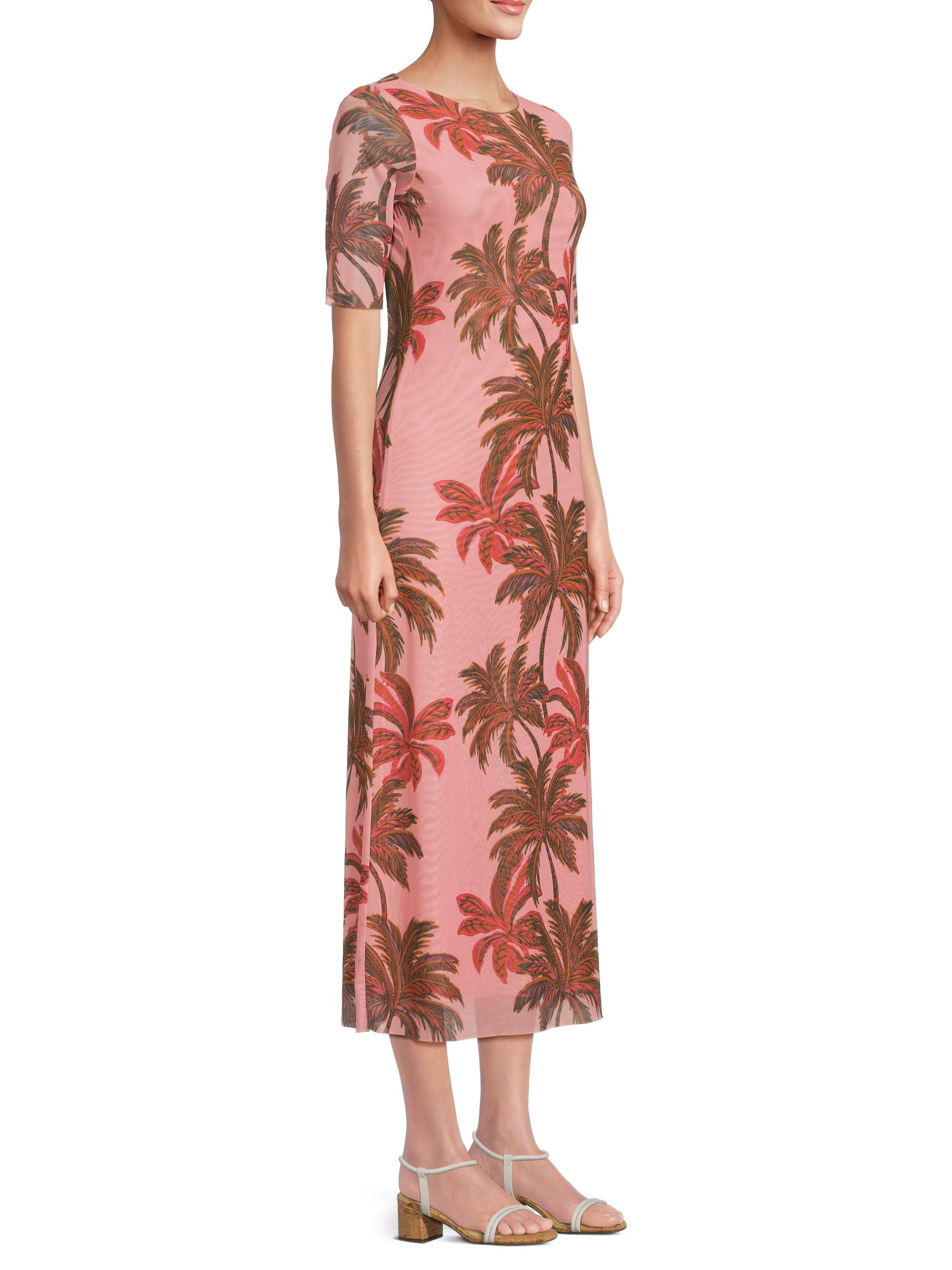 Johnny Was The Callie Mesh Midi-Dress | Saks Fifth Avenue