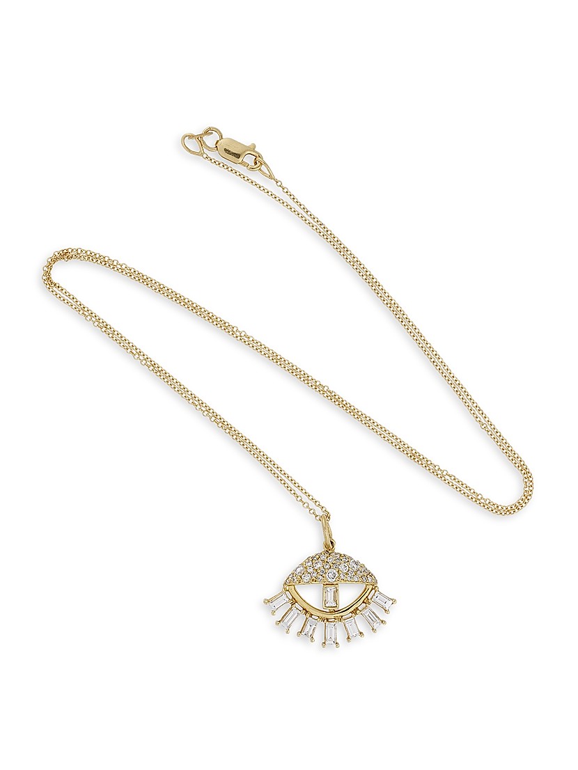 Shop Ileana Makri The Edit 18K Yellow Gold & 0.82 TCW Shop Ileana Makri The Edit 18K Yellow Gold & 0.82 TCW