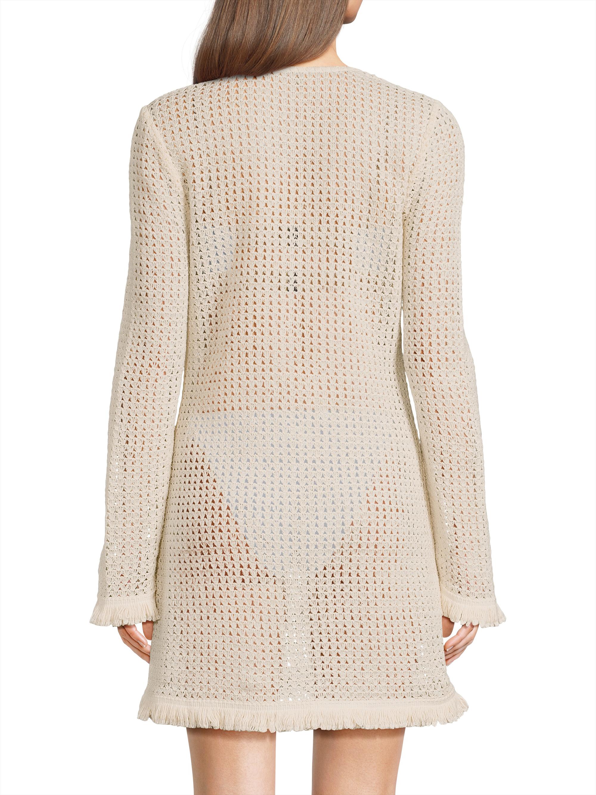 Ramy Brook Cassie Cotton Crochet Minidress | Saks Fifth Avenue