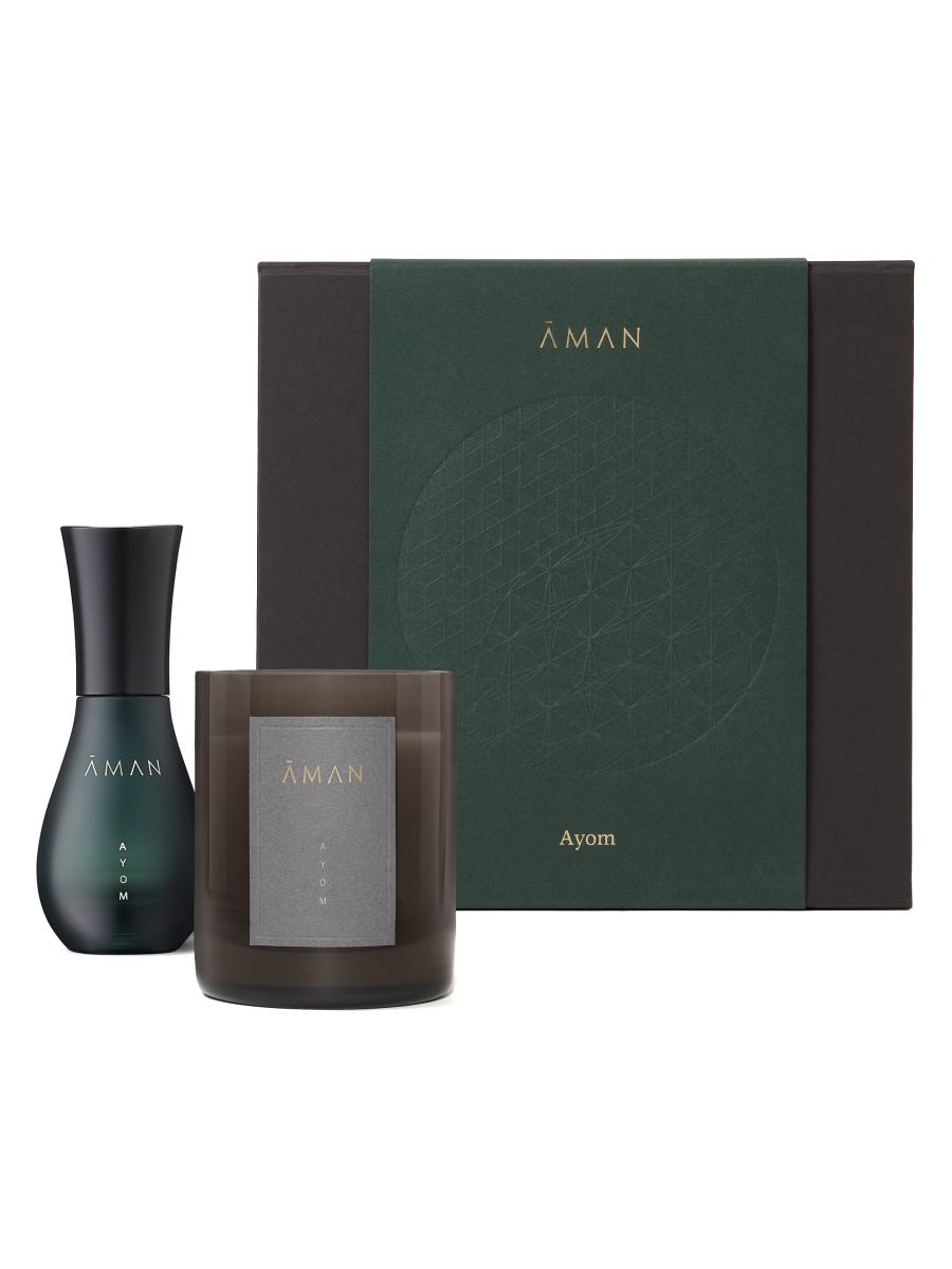 Aman Ayom Fine Fragrance & Candle Duo Gift Set | Saks Fifth Avenue