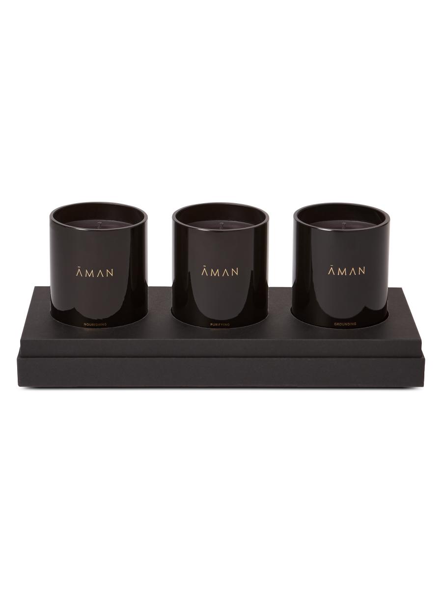 Aman Spa Candle Trio Set | Saks Fifth Avenue