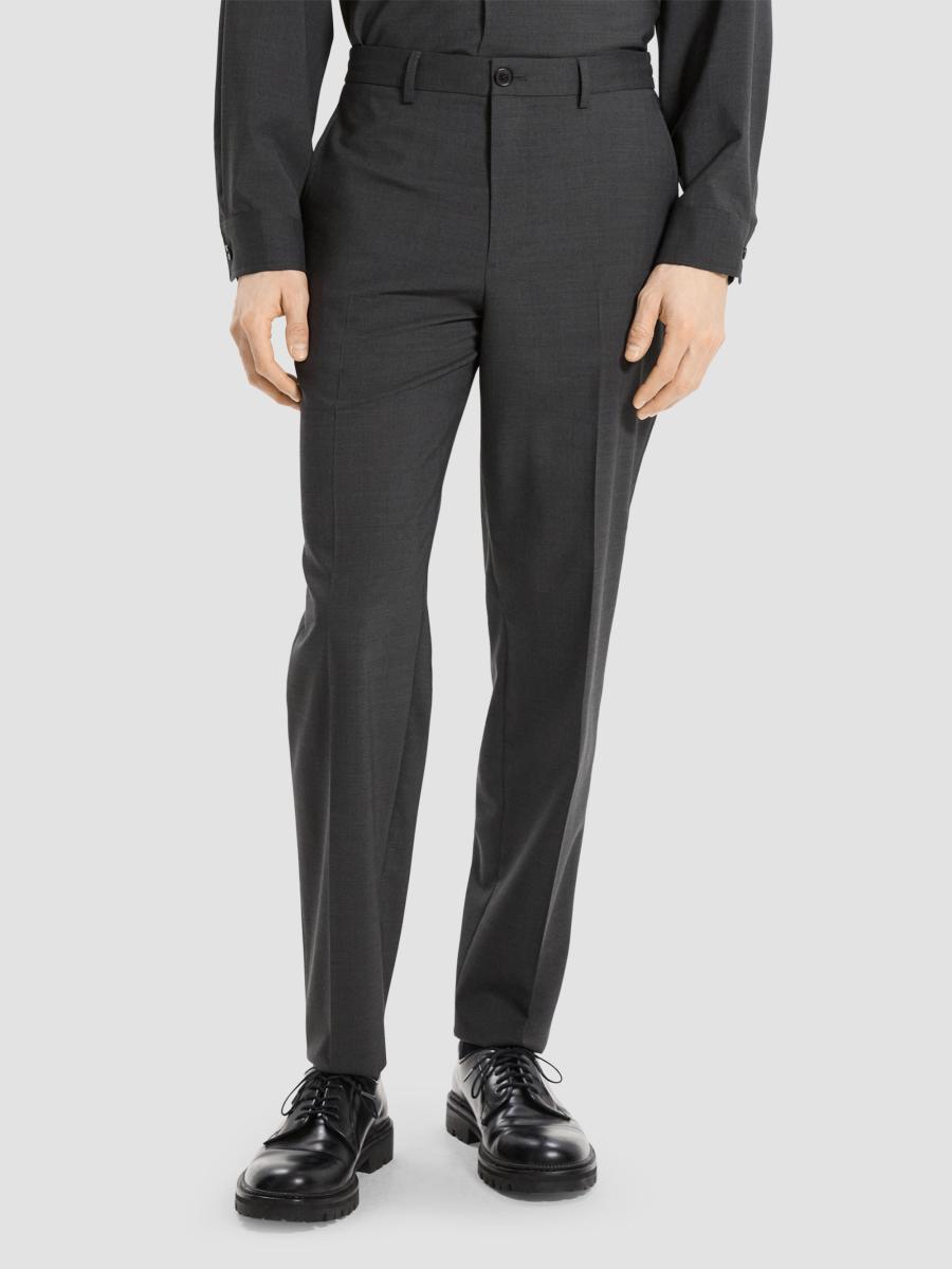 Theory Curtis Wool-Blend Trousers | Saks Fifth Avenue