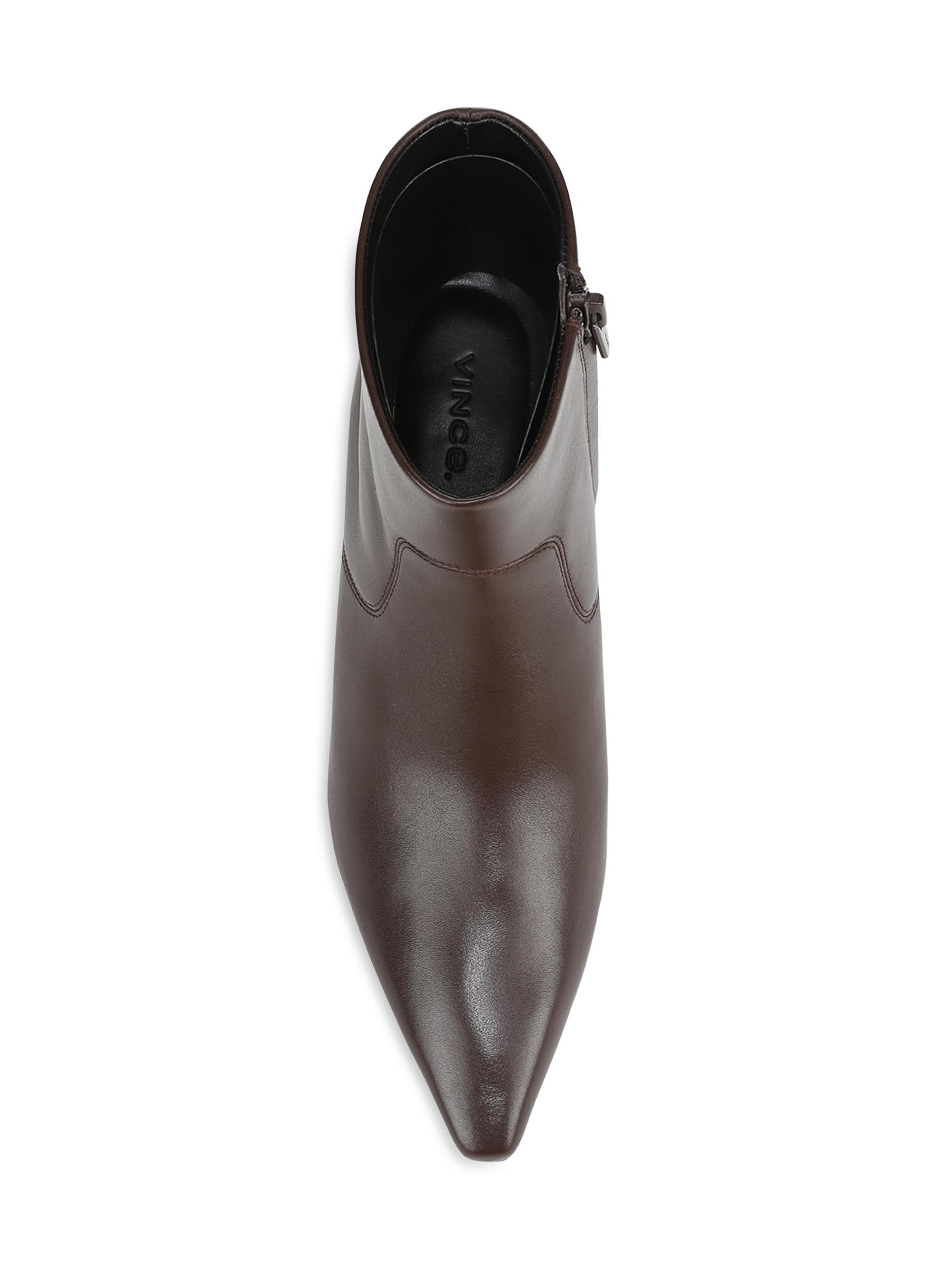 Vince Simone 45MM Leather Ankle Boots | Saks Fifth Avenue