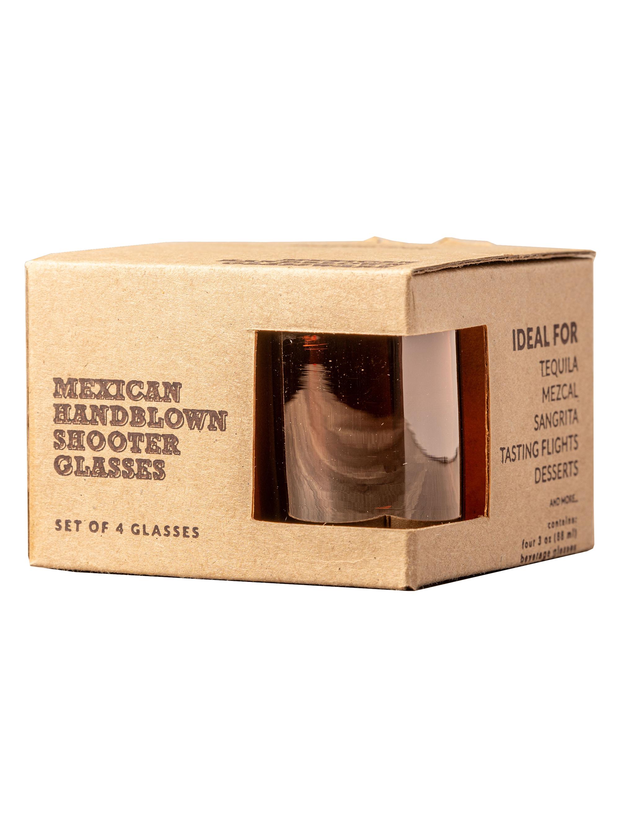 Verve Culture Handblown Shooter Glasses Set of 4 | Saks Fifth Avenue